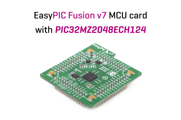 MCU card with PIC32MZ released