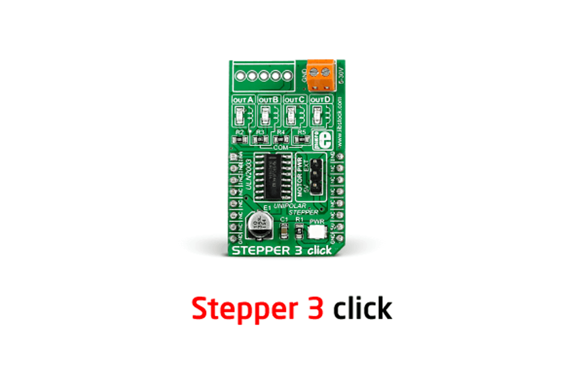 Stepper 3 click released