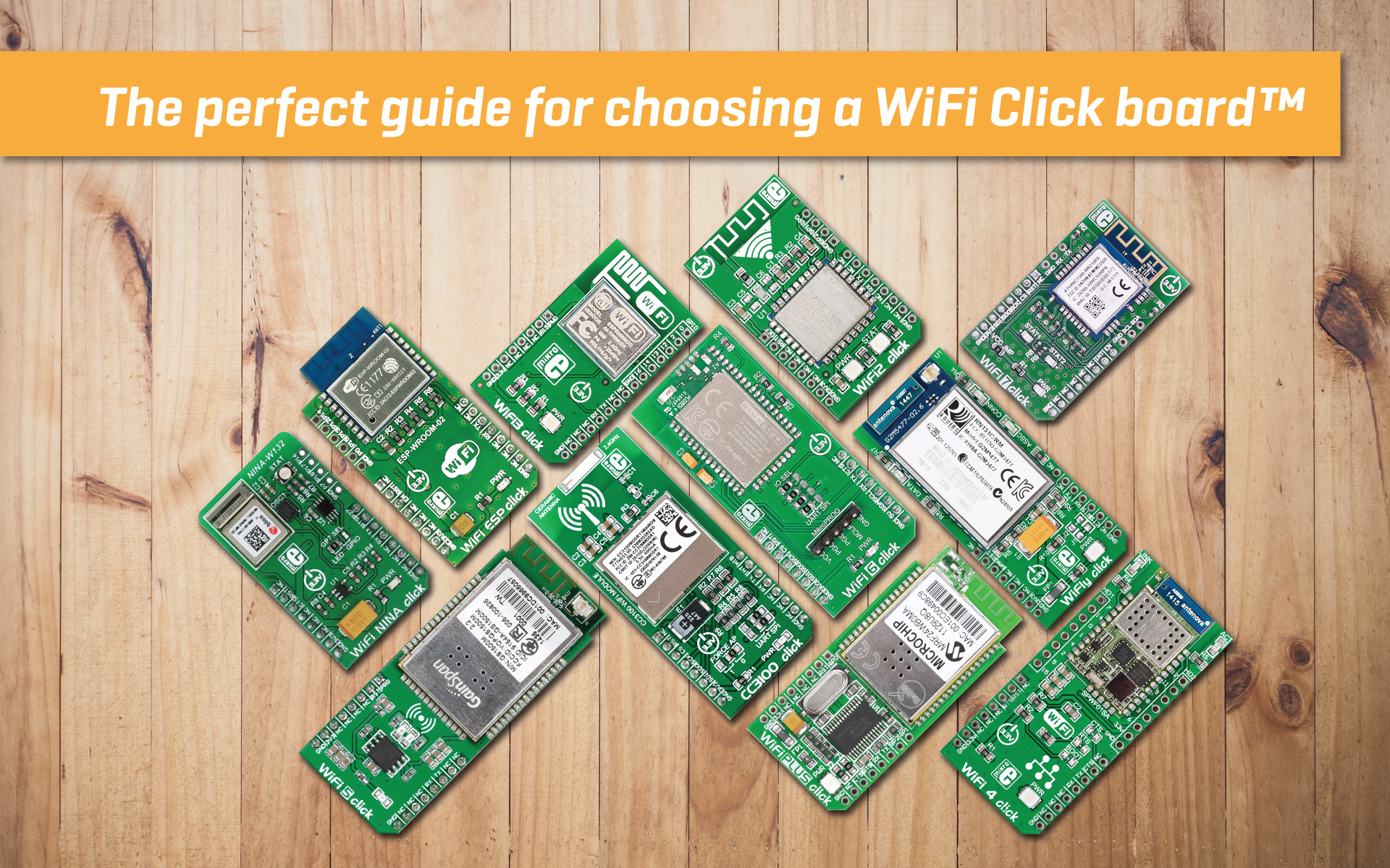 WiFi Click Boards - MikroElektronika