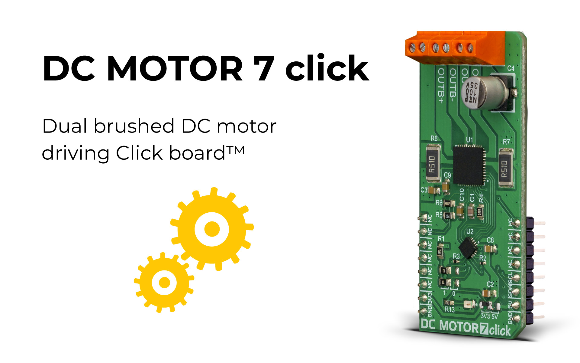 DC Motor 7 Click: Precise Motor Control for Your Projects