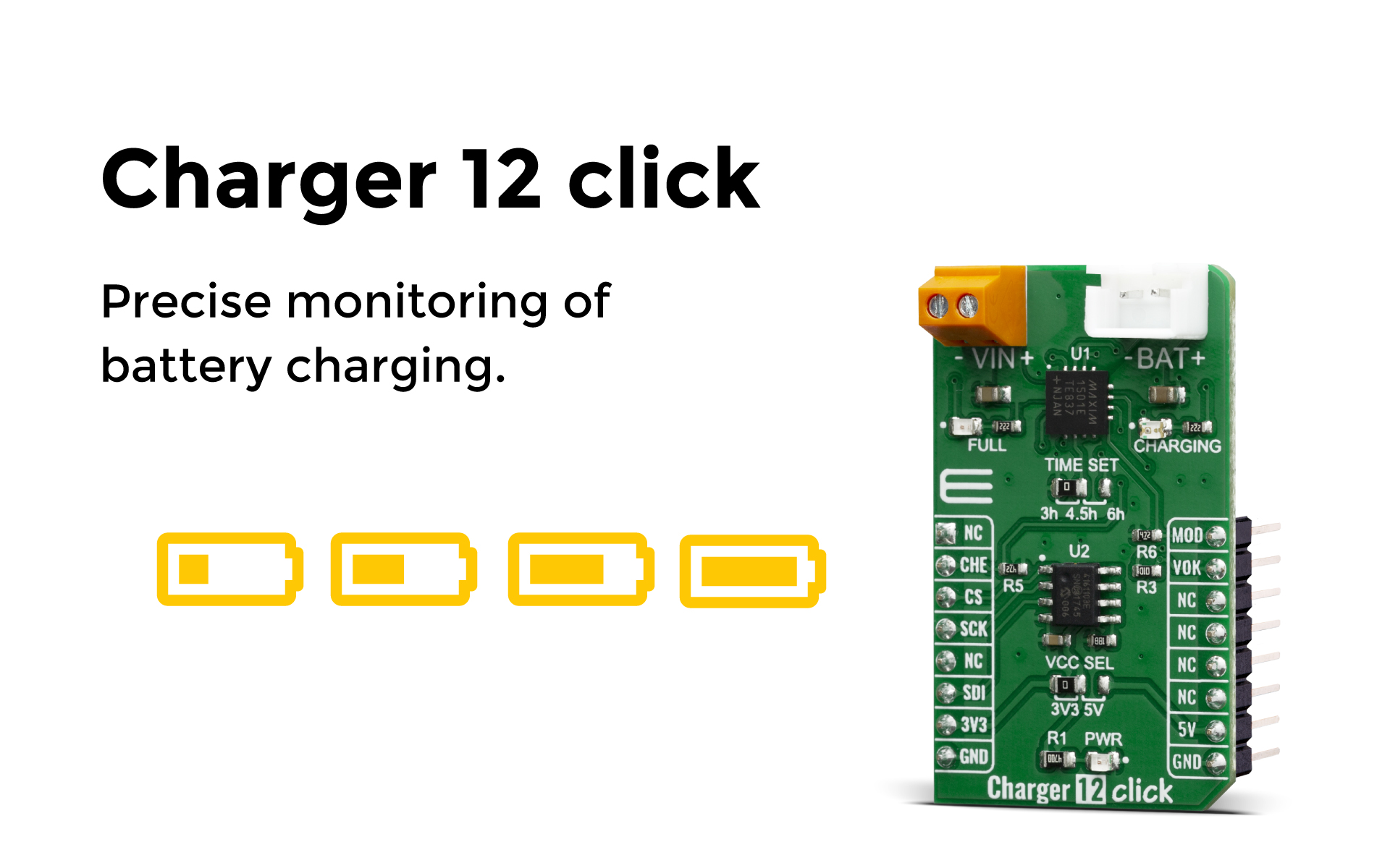 Charger 12 Click | Mikroe
