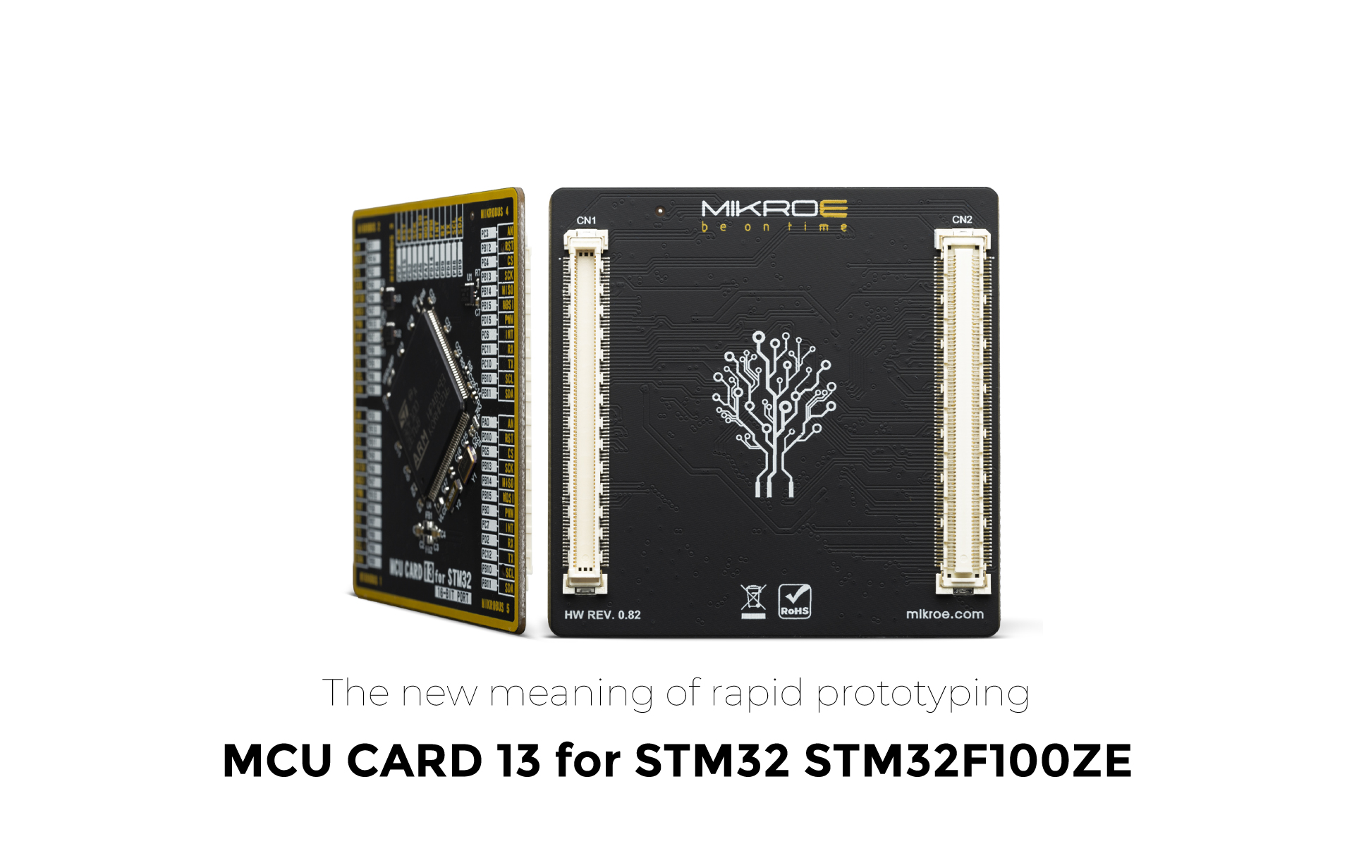 MCU Card 13 for STM32 STM32F100ZE | Mikroe