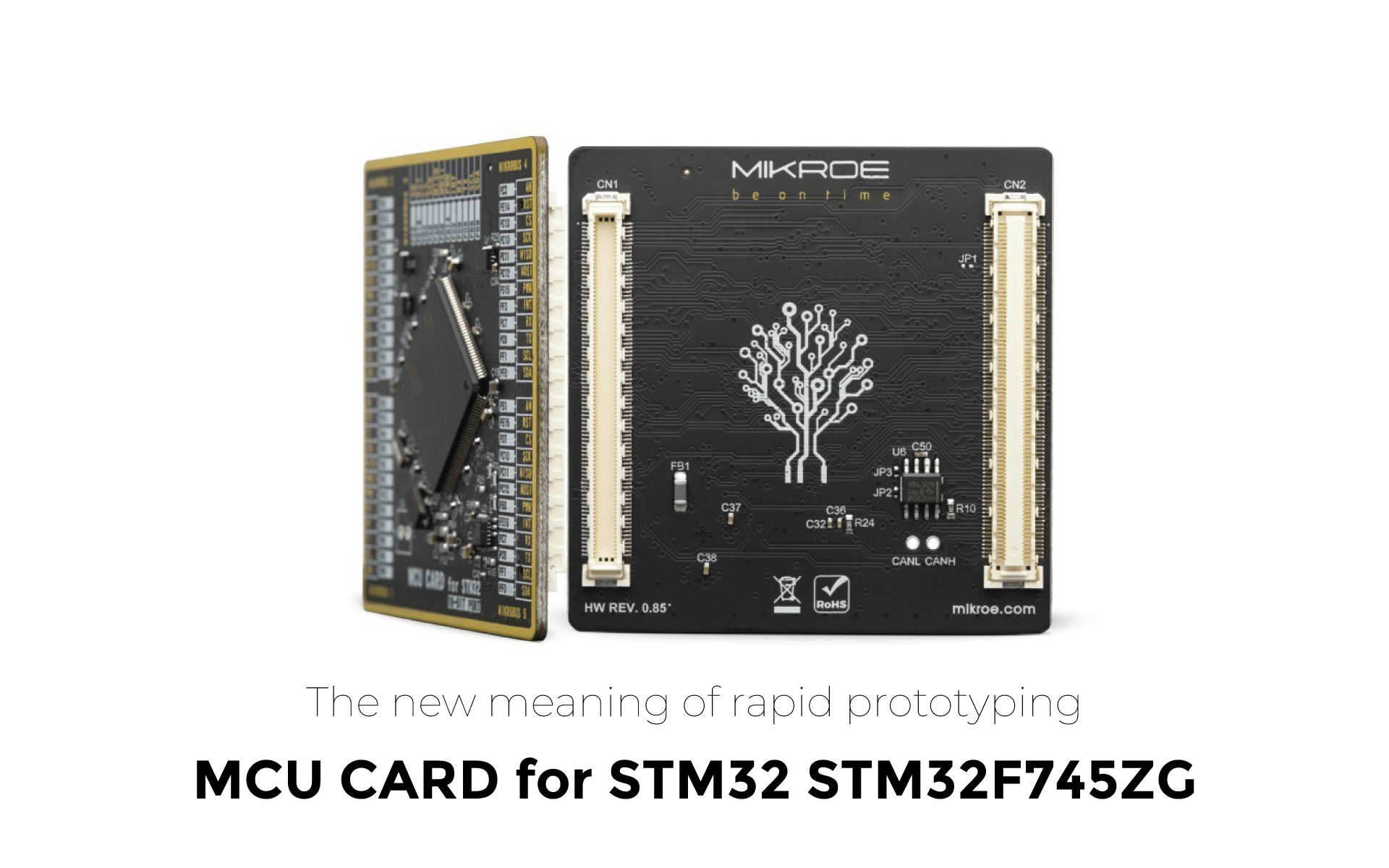 MCU Card for STM32 STM32F745ZG | Mikroe Blog