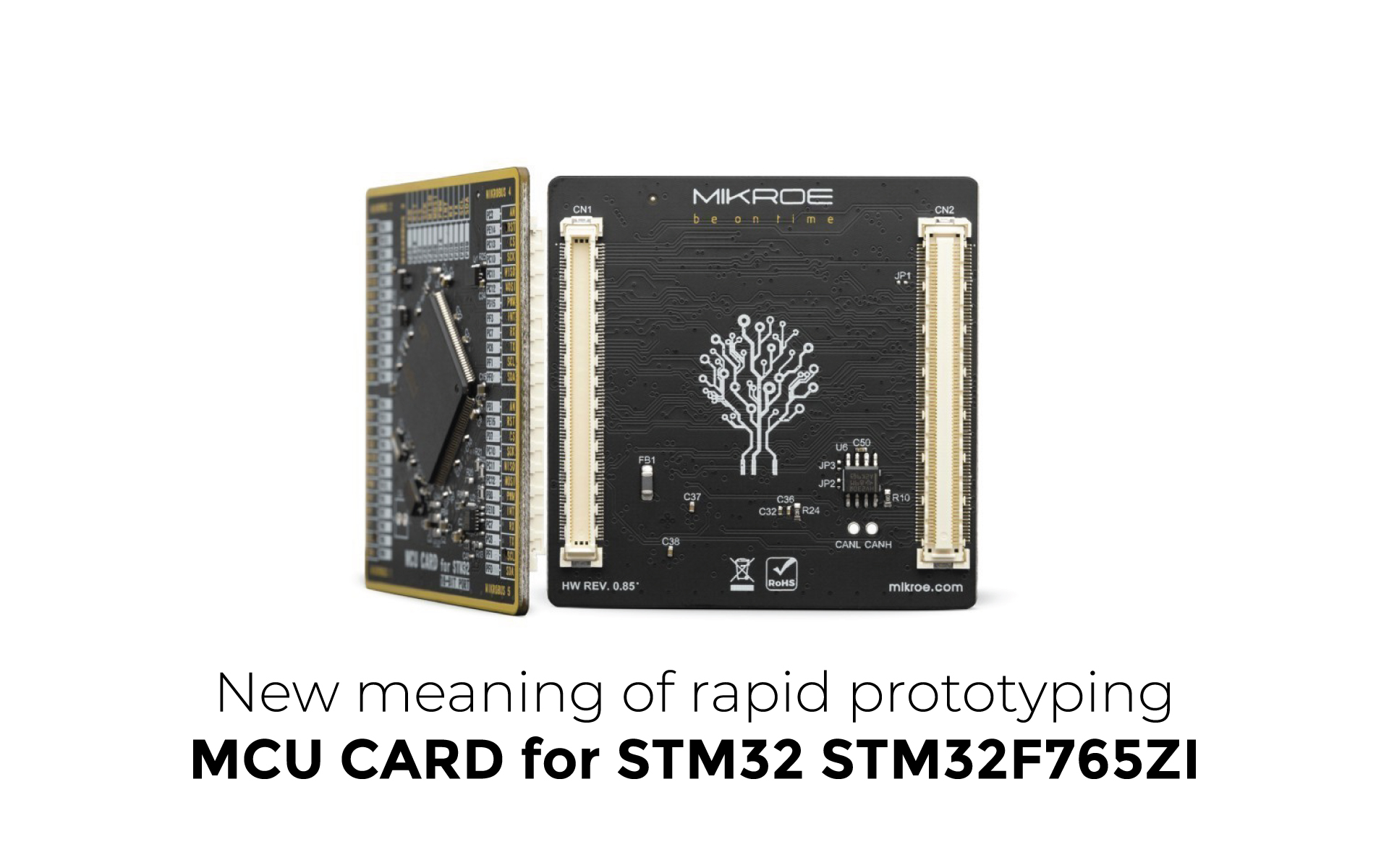 New MCU Card for STM32 - MIKROE