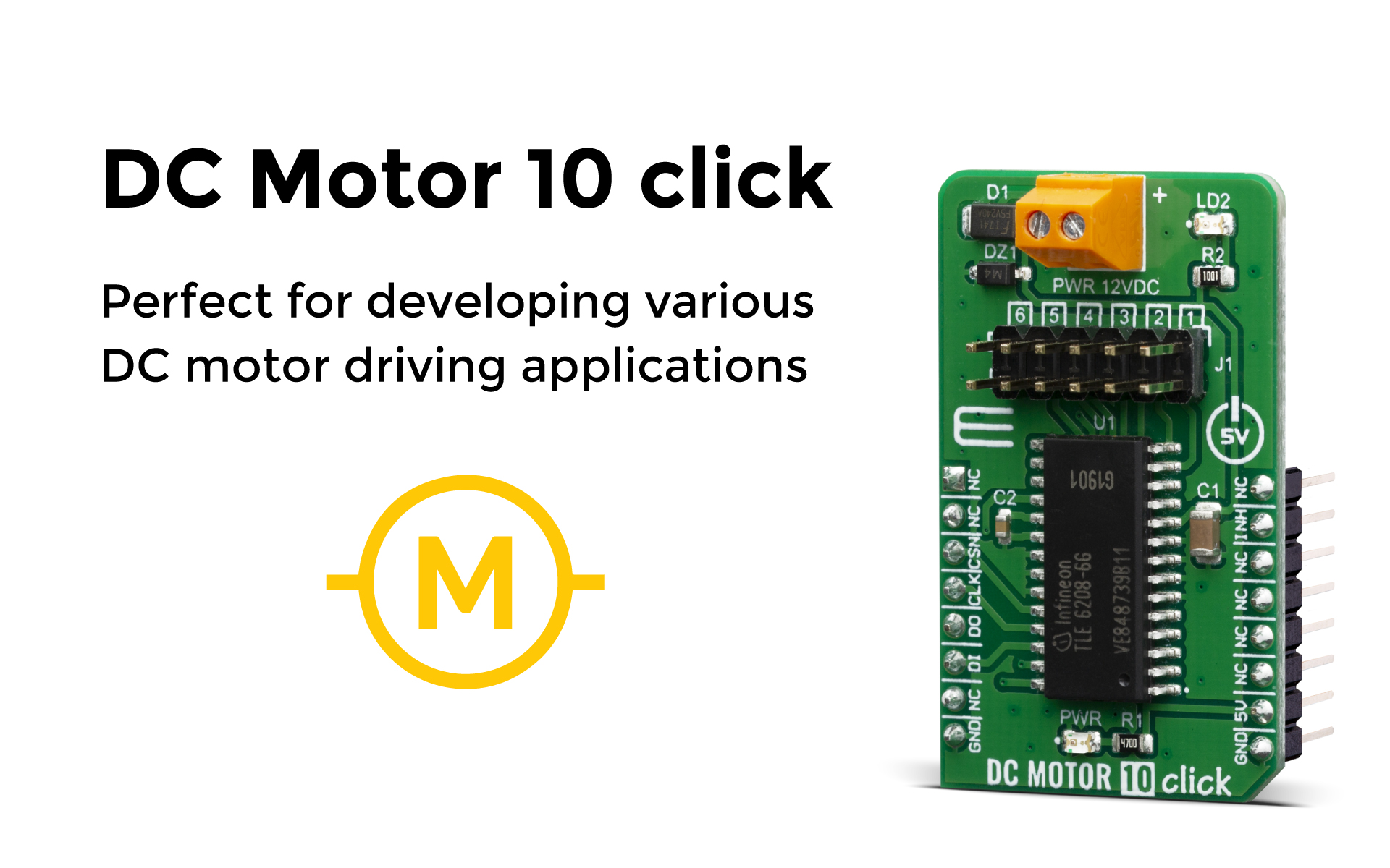 DC Motor 10 Click | Mikro Blog