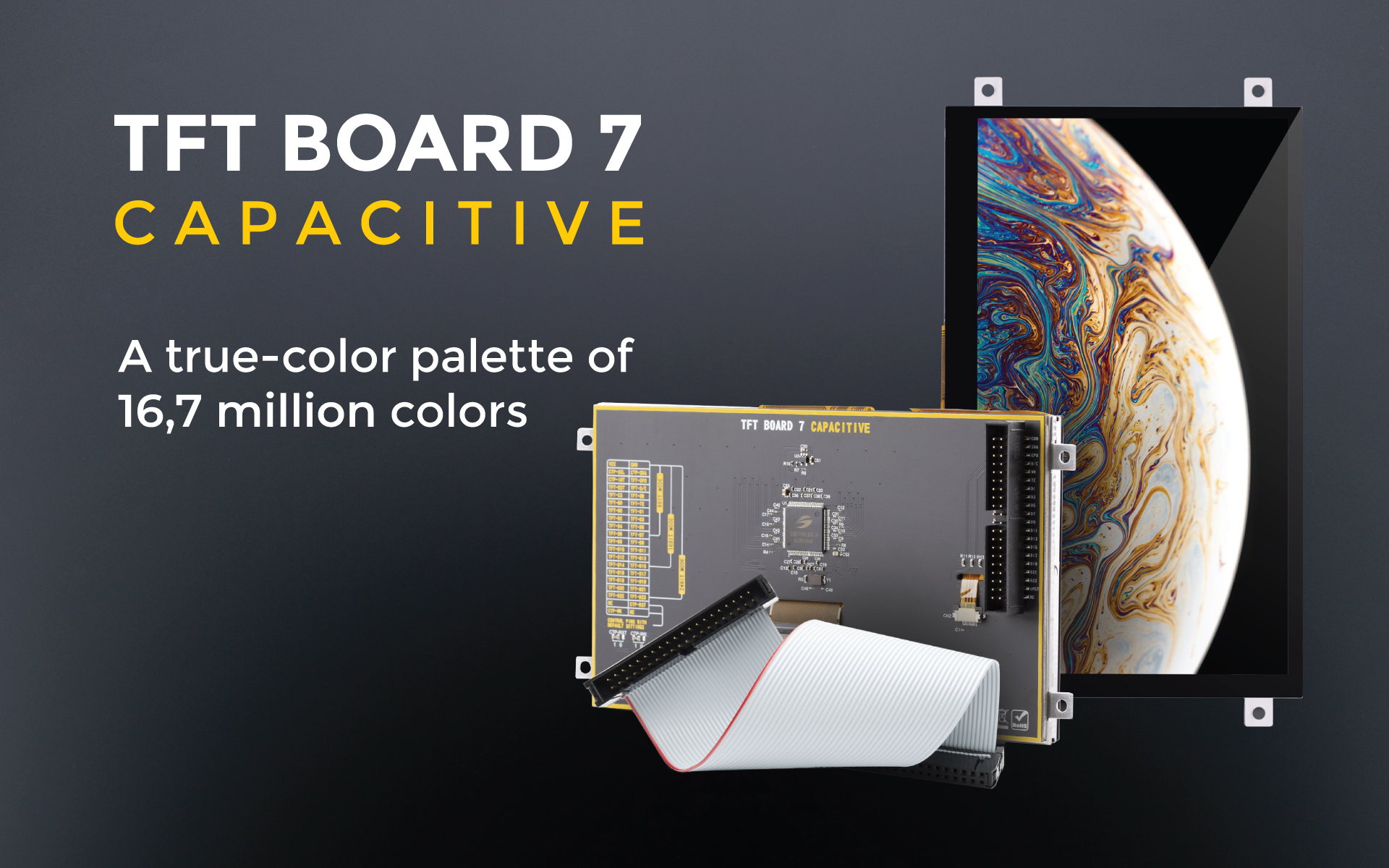 TFT Board 7 Capacitive with frame