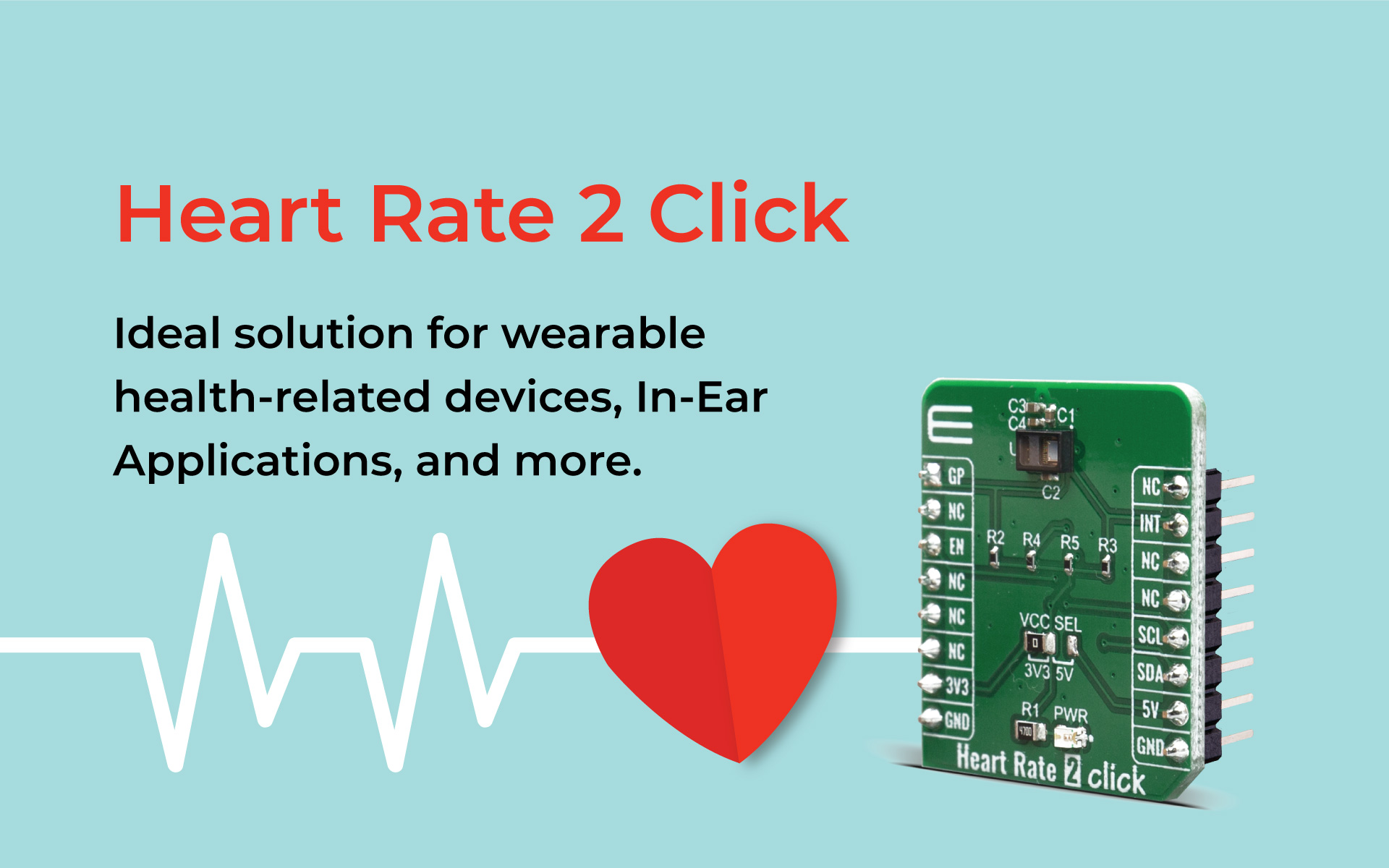 Ideal solution for wearable health-related devices, In-Ear Applications ...