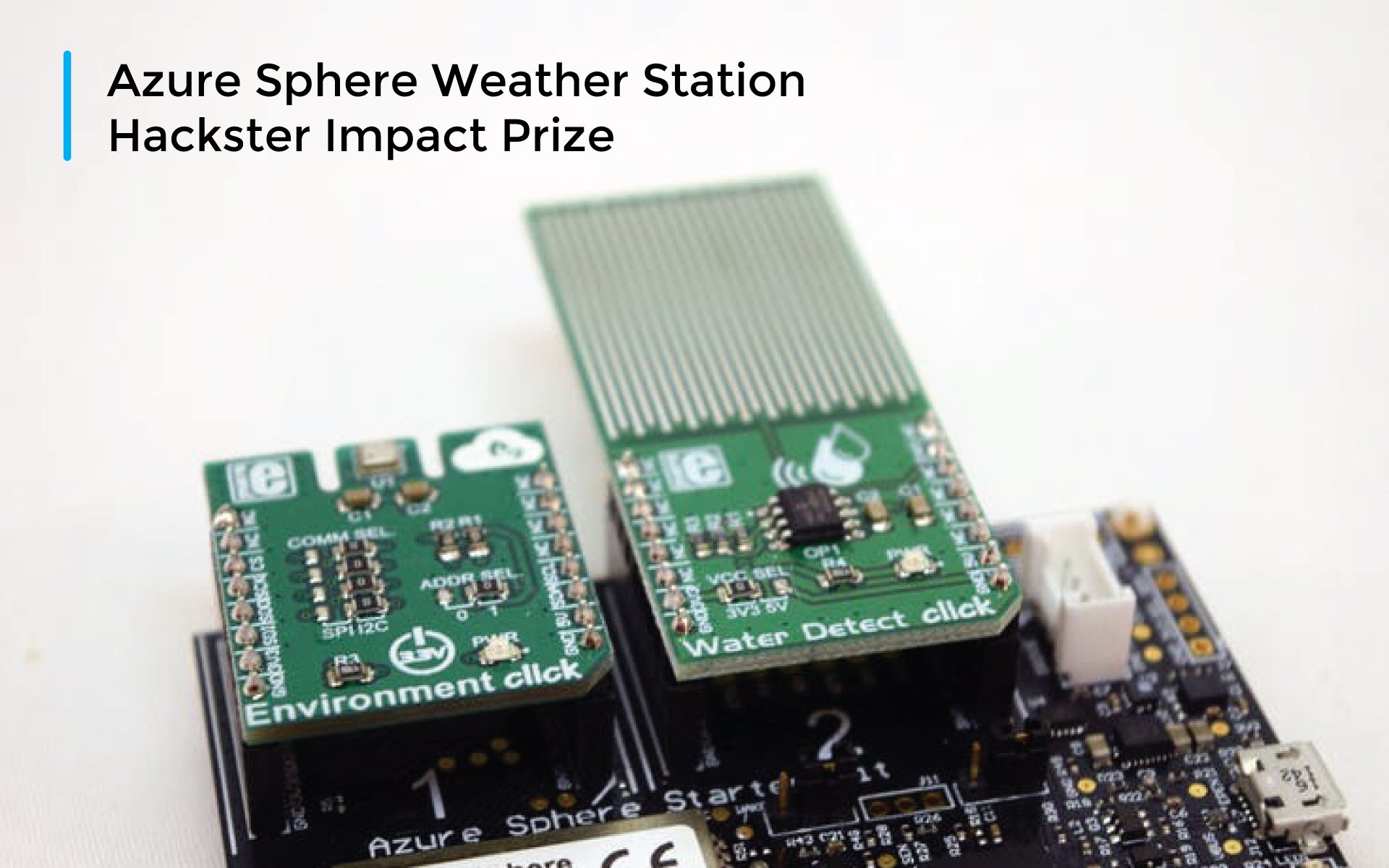 Azure Sphere Weather Station