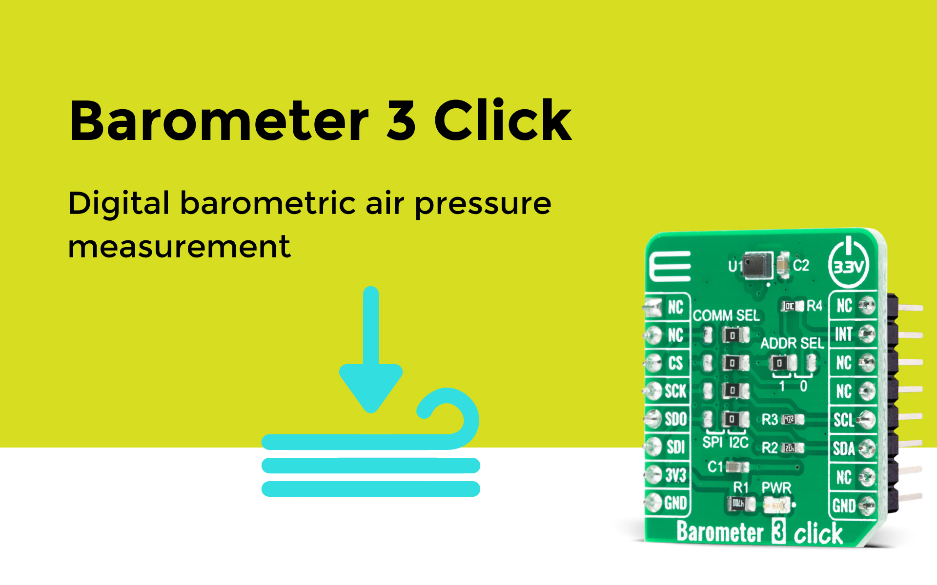 Barometer 3 Click | Mikroe