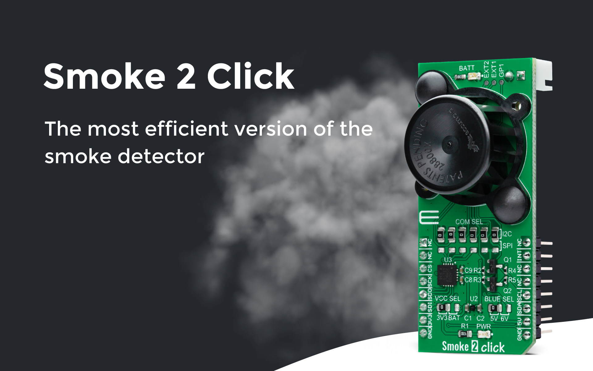 Smoke 2 Click: Reliable Smoke Detection for Safety Systems