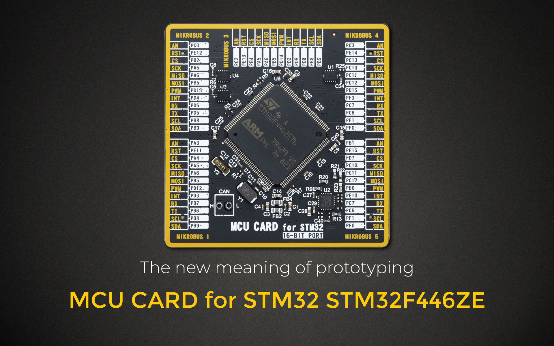 MCU CARD for STM32 STM32F446ZE | Blog