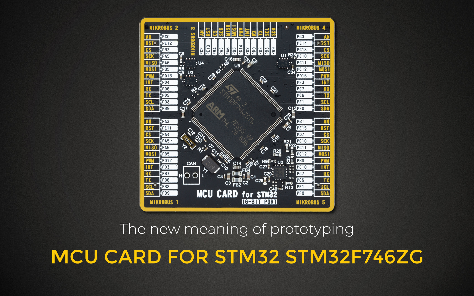 MCU CARD FOR STM32 STM32F746ZG | Blog