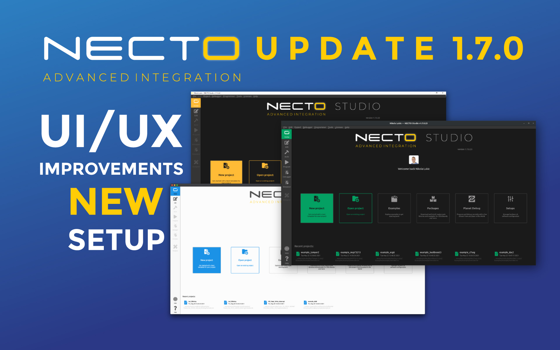 NECTO Studio update 1.7.0