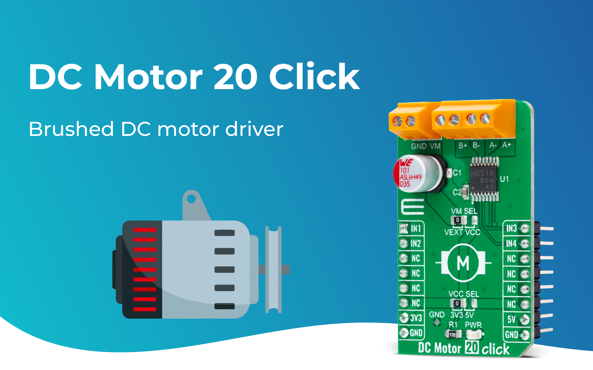 DC Motor 20 Click | Blog
