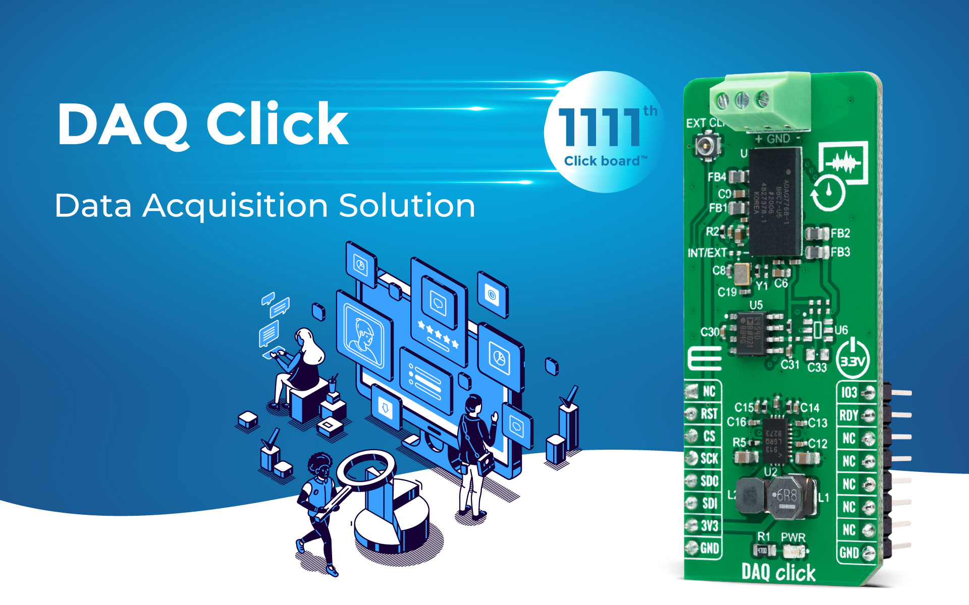 DAQ Click – The Ultimate DAQ Board for Data Logging