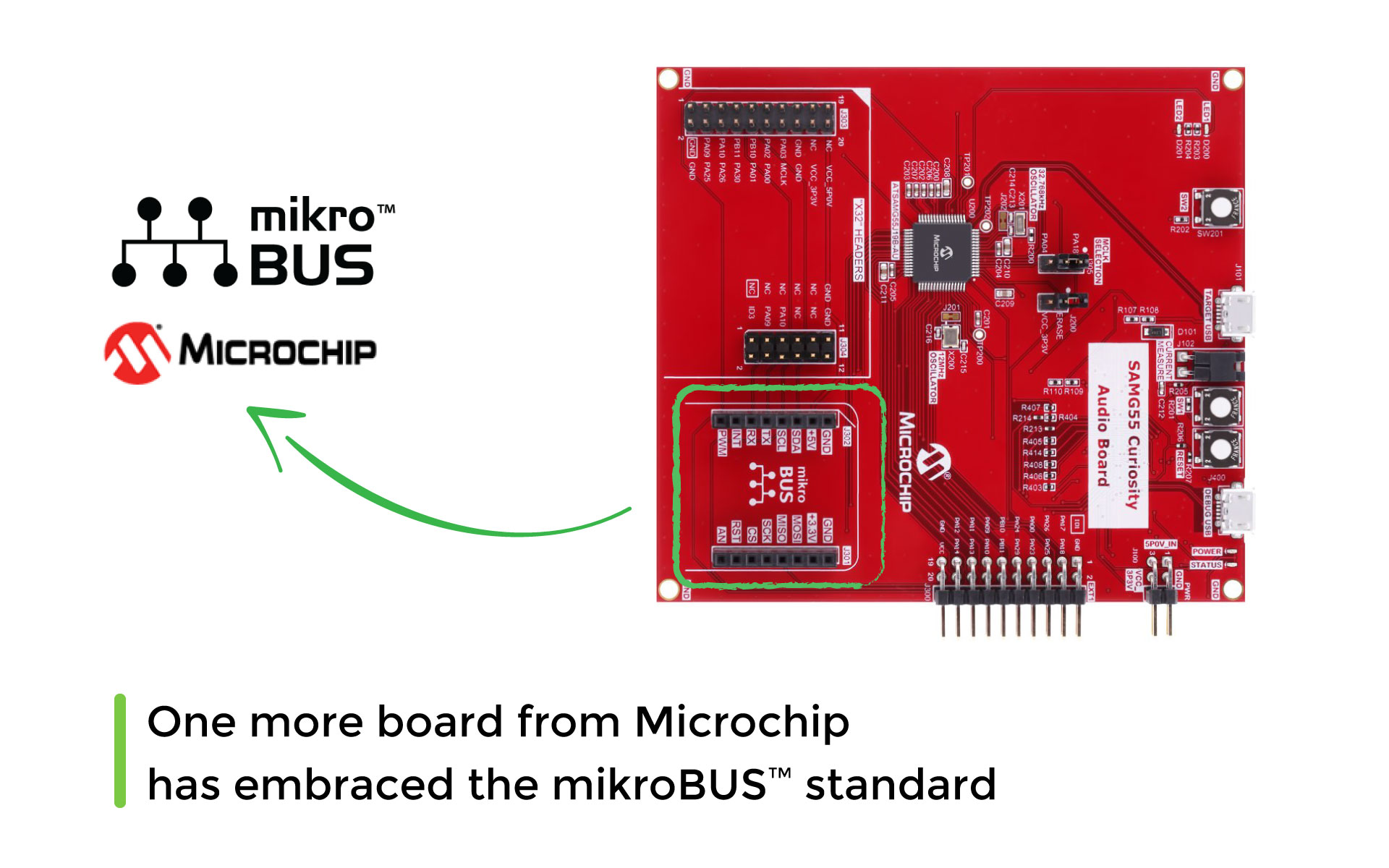 77th board from Microchip with mikroBUS socket!