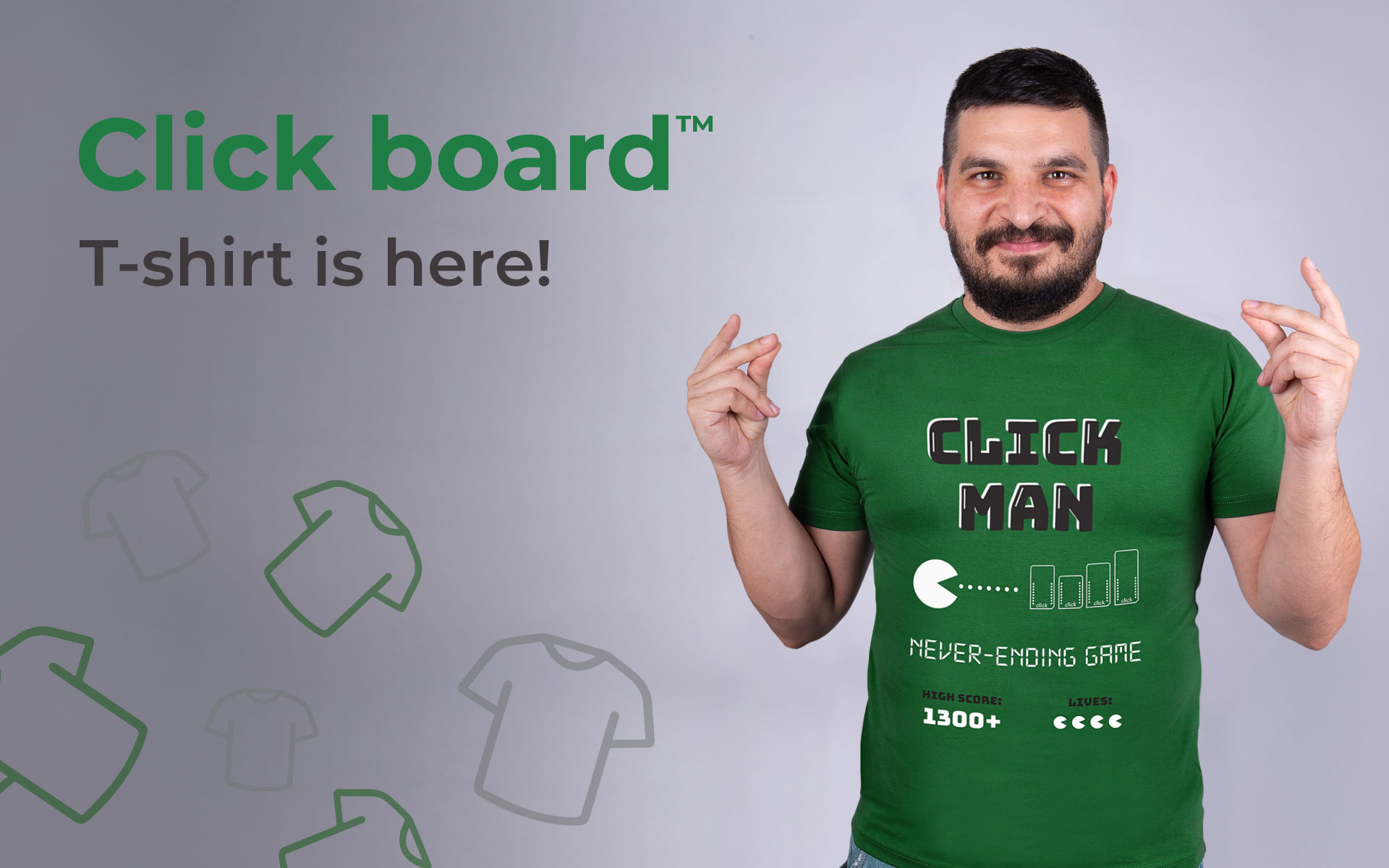 CLICK MAN - T-shirt | Blog