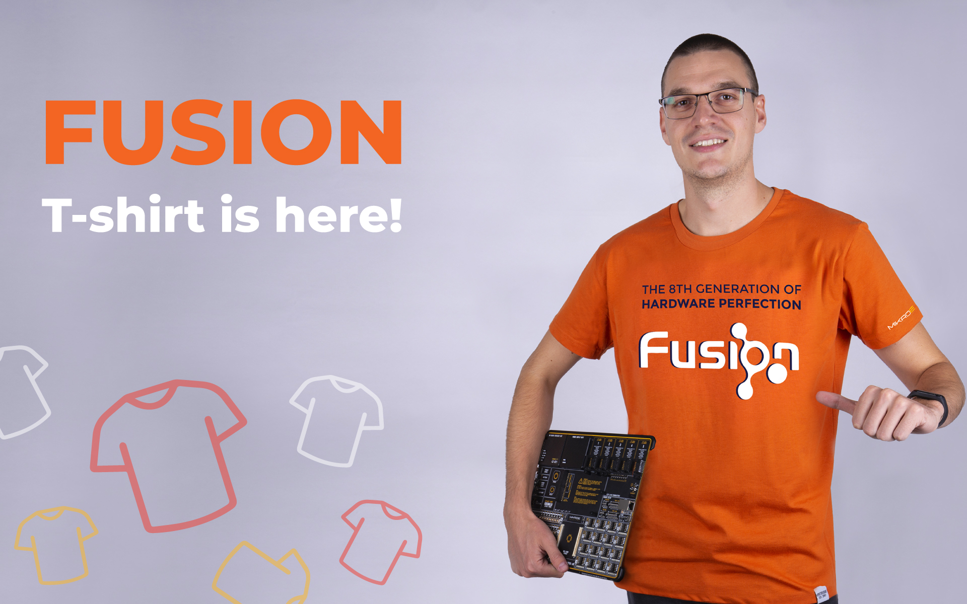 Fusion T-shirt is here!