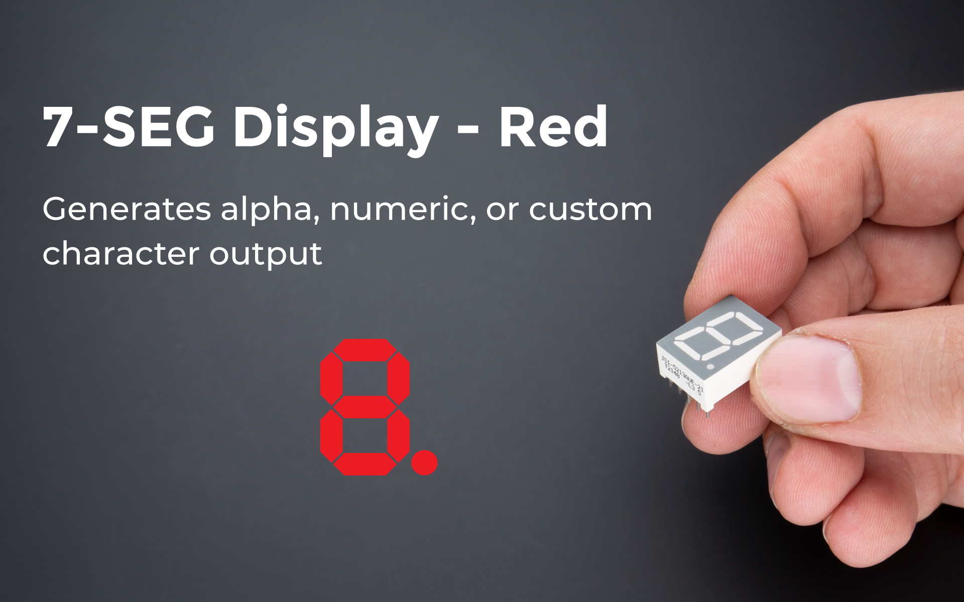 7-Seg Display - Red