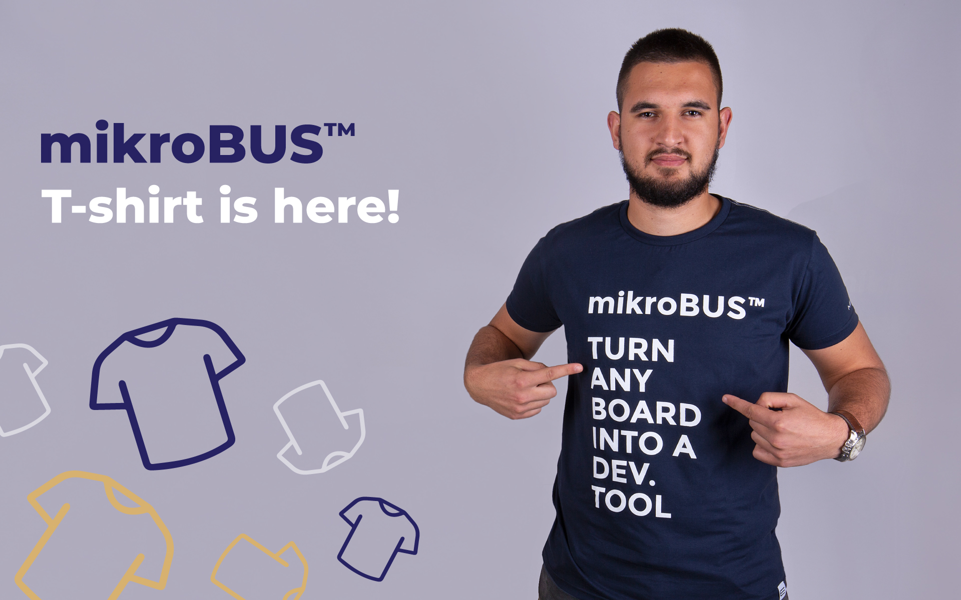 mikroBUS T-shirt is here!