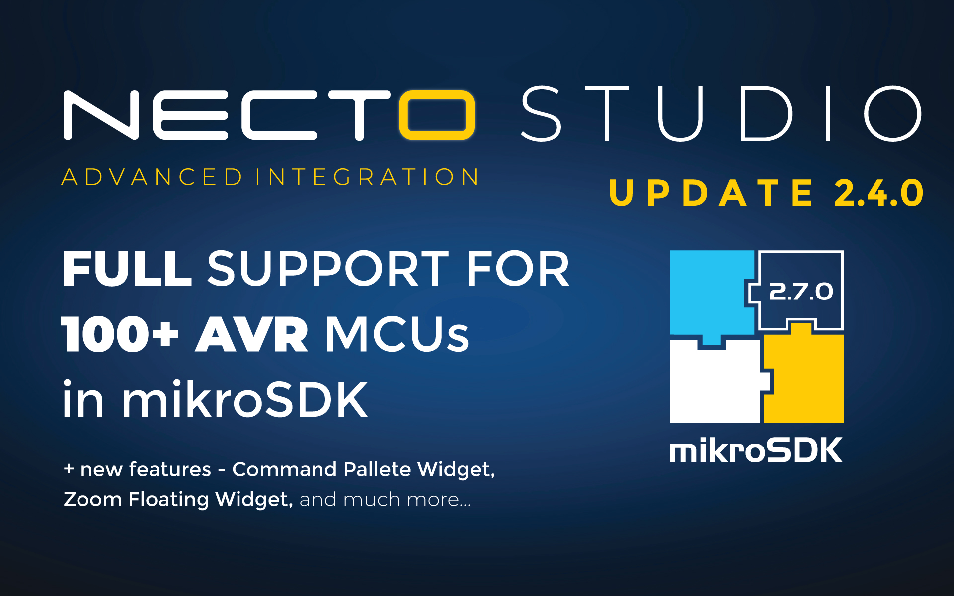 NECTO Studio update 2.4.0 | Blog