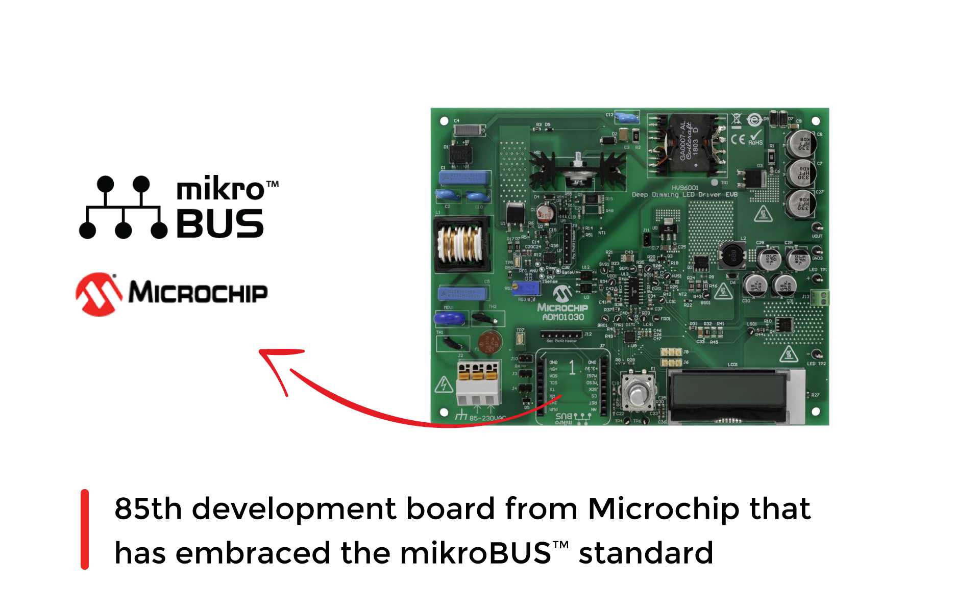 85th Board From Microchip With Mikrobus™ Socket Mikroe