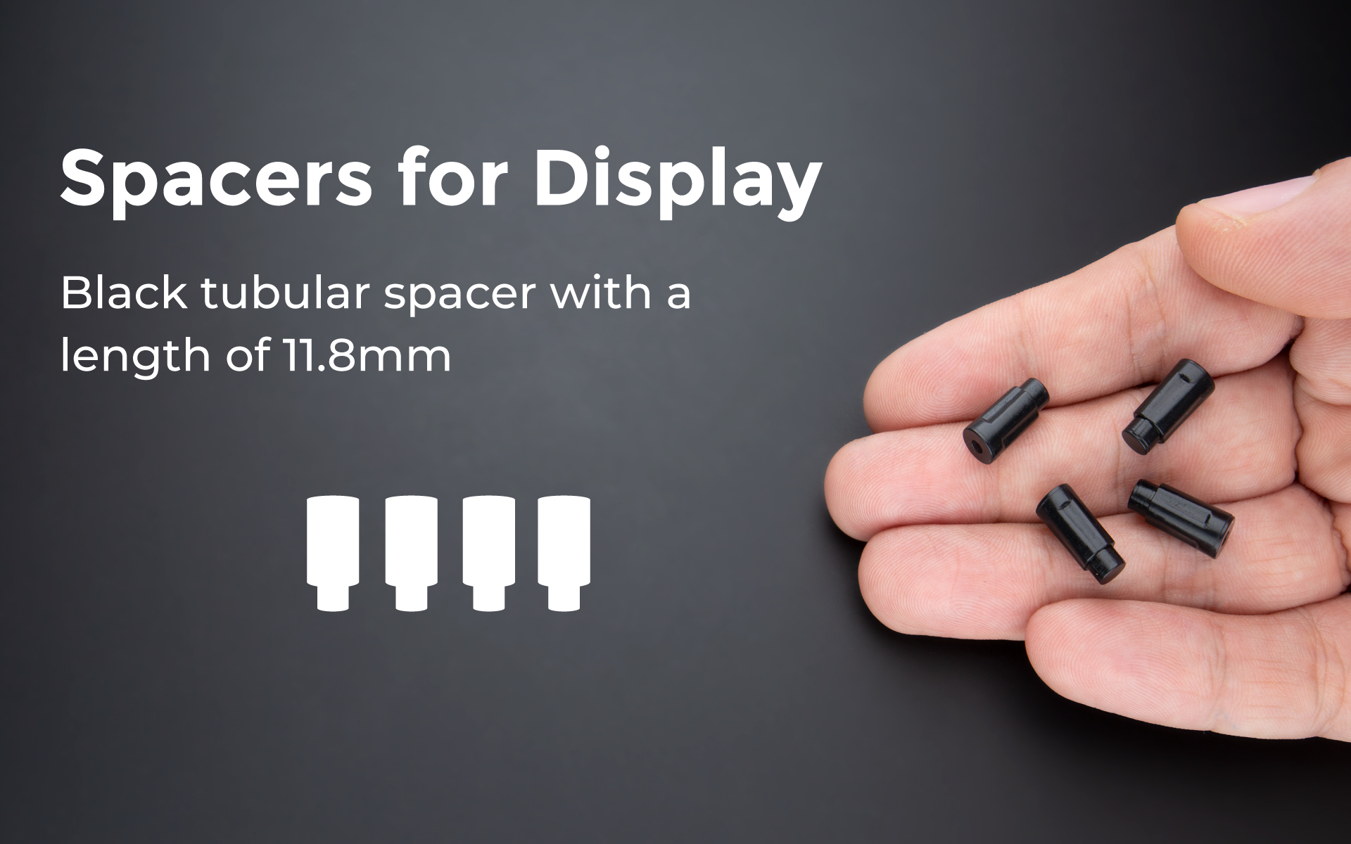 Spacers for display (4pcs) | Blog