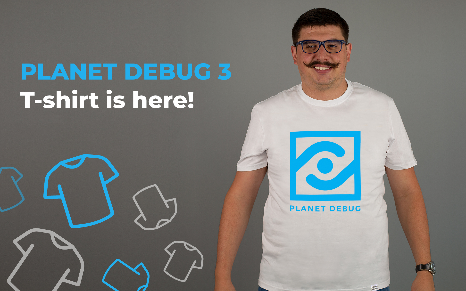 Planet Debug 3 T-Shirt - MIKROE