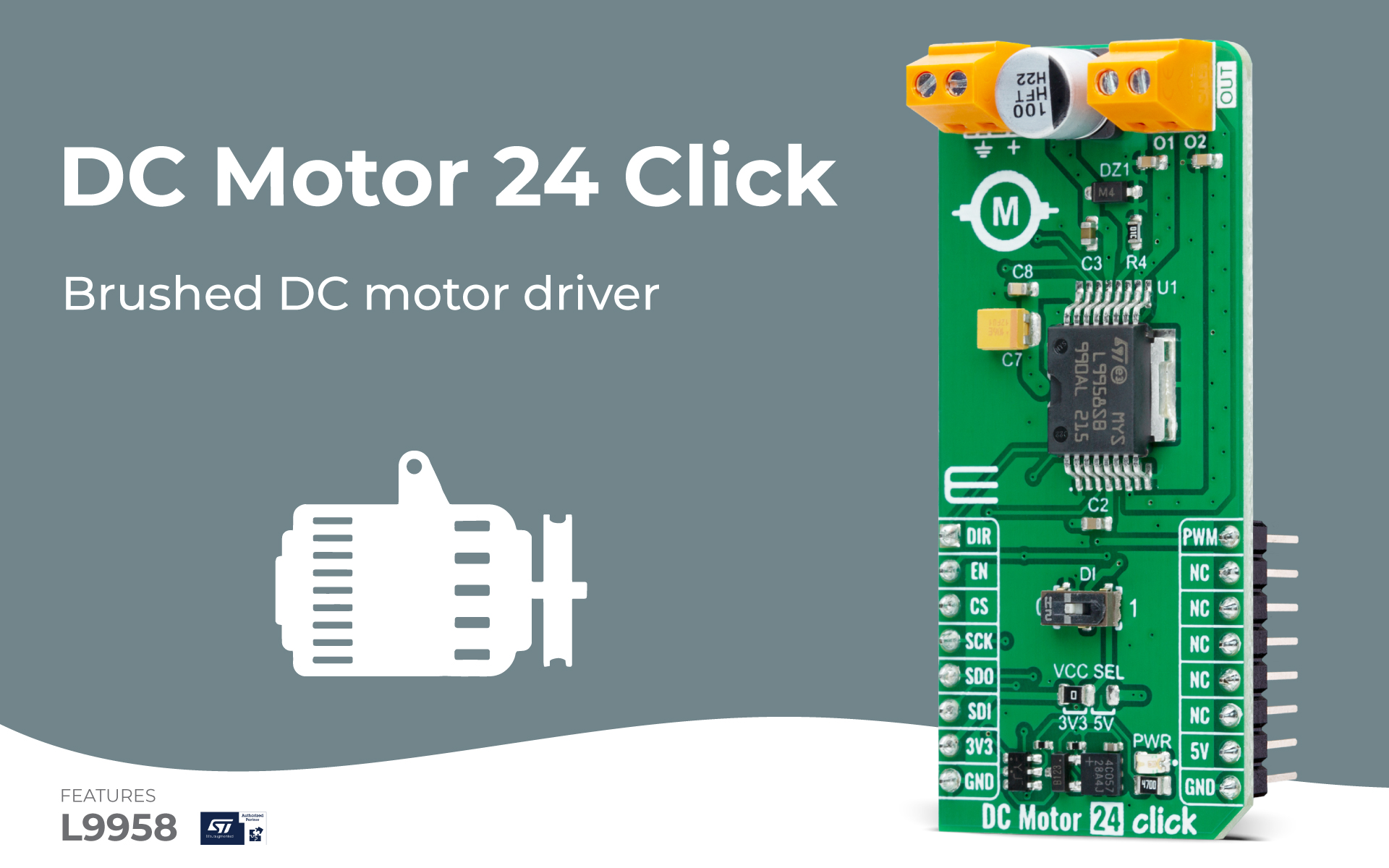 DC Motor 24 Click | Blog