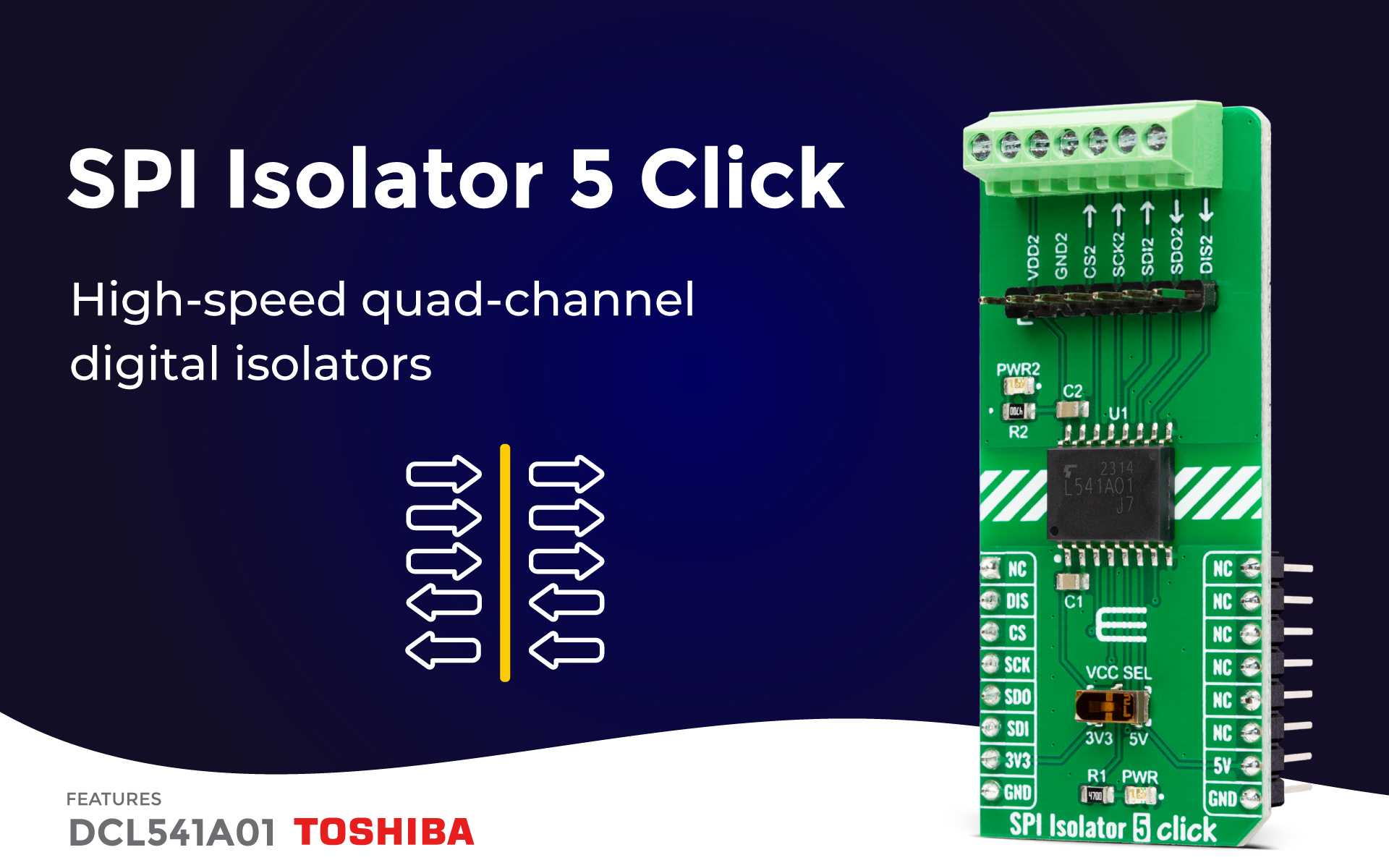 SPI Isolator 5 Click | Blog