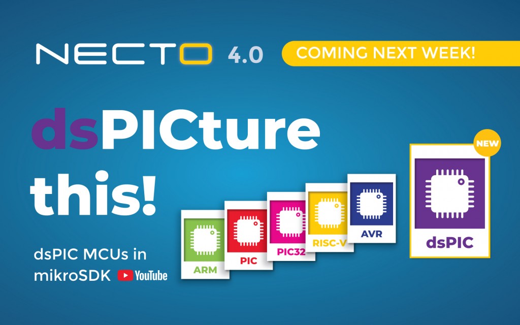 dsPIC microcontrollers supported