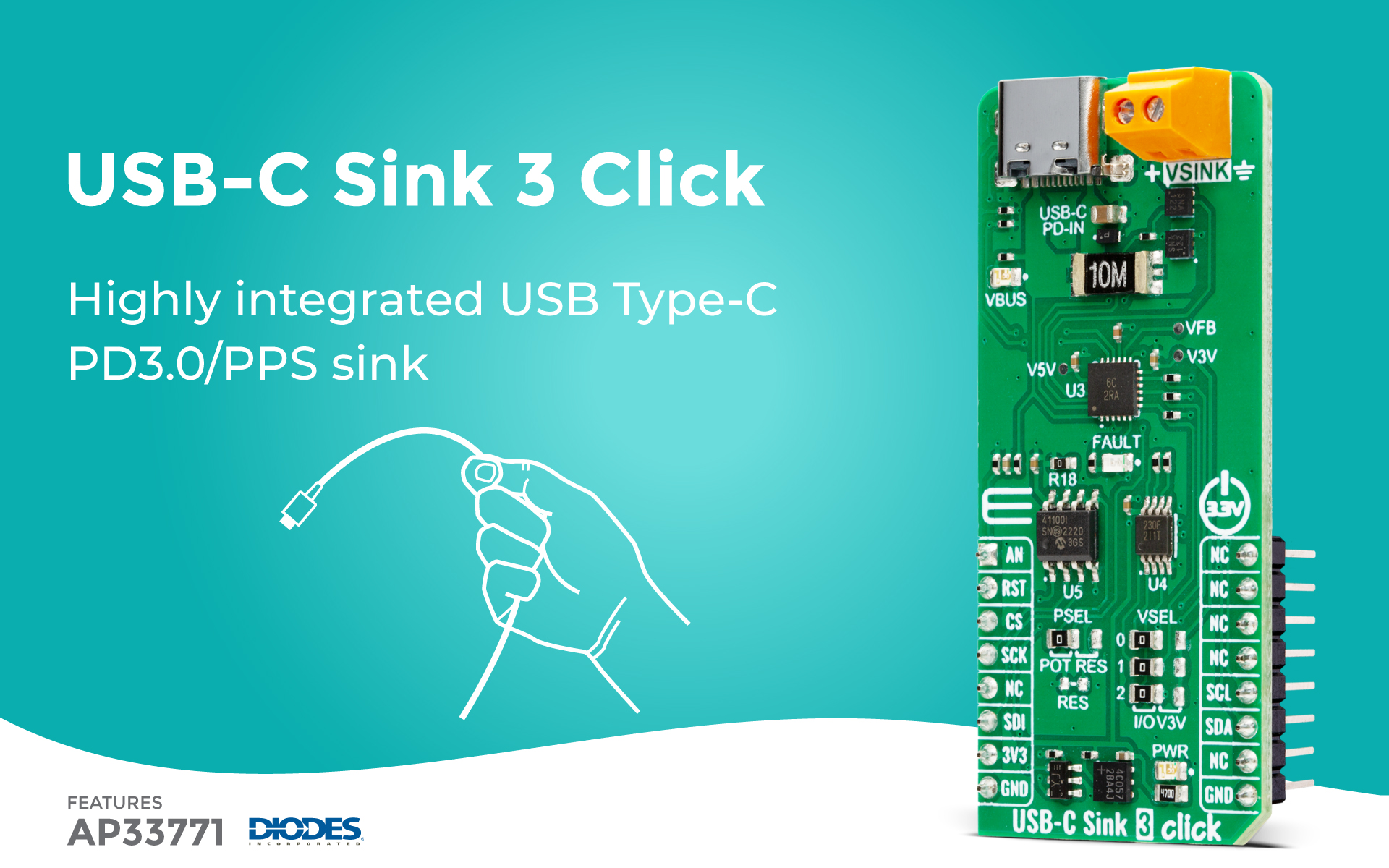 How AP33771 Powers Reliable USB C Sink Applications