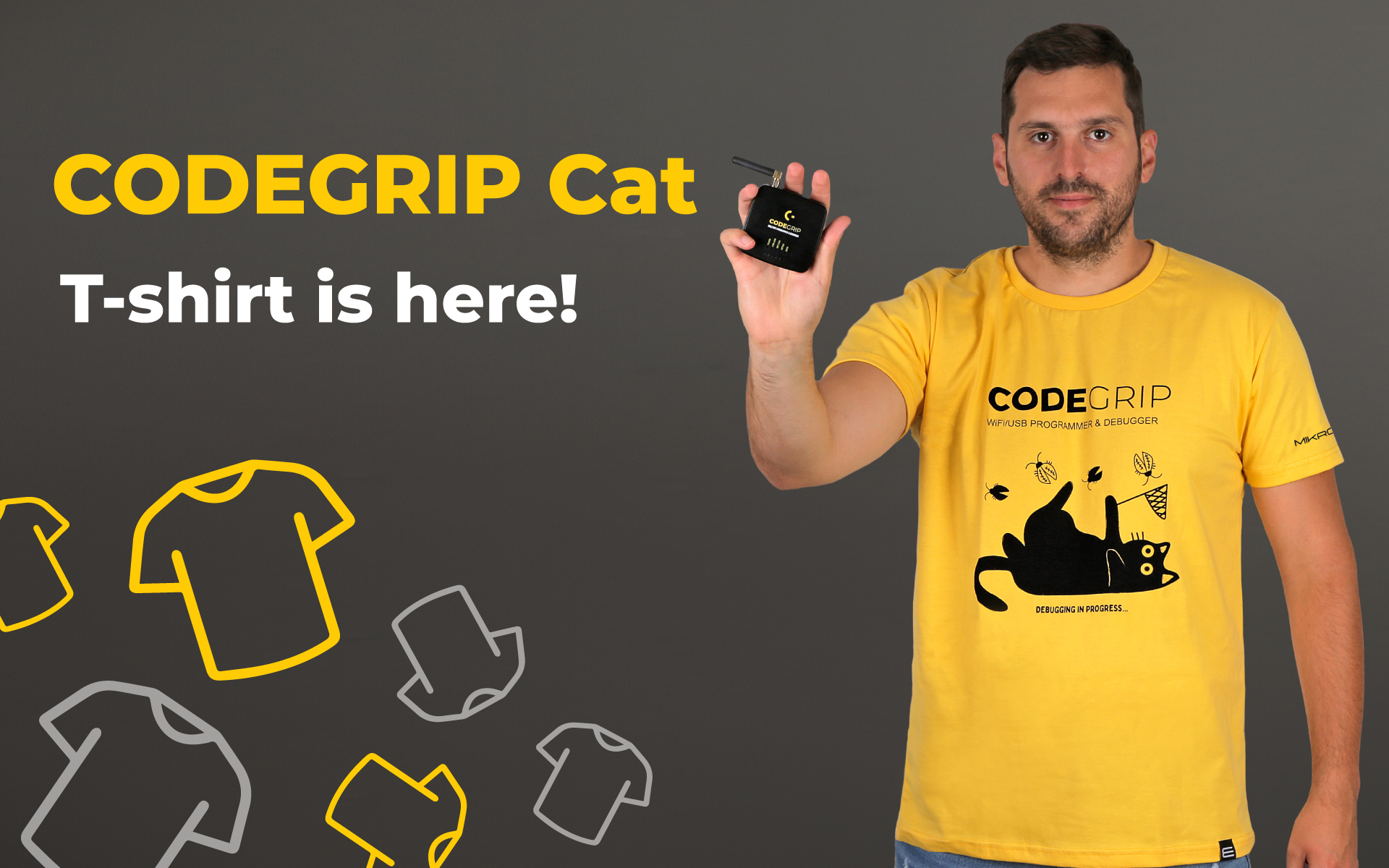 CODEGRIP Cat T-Shirt | Blog