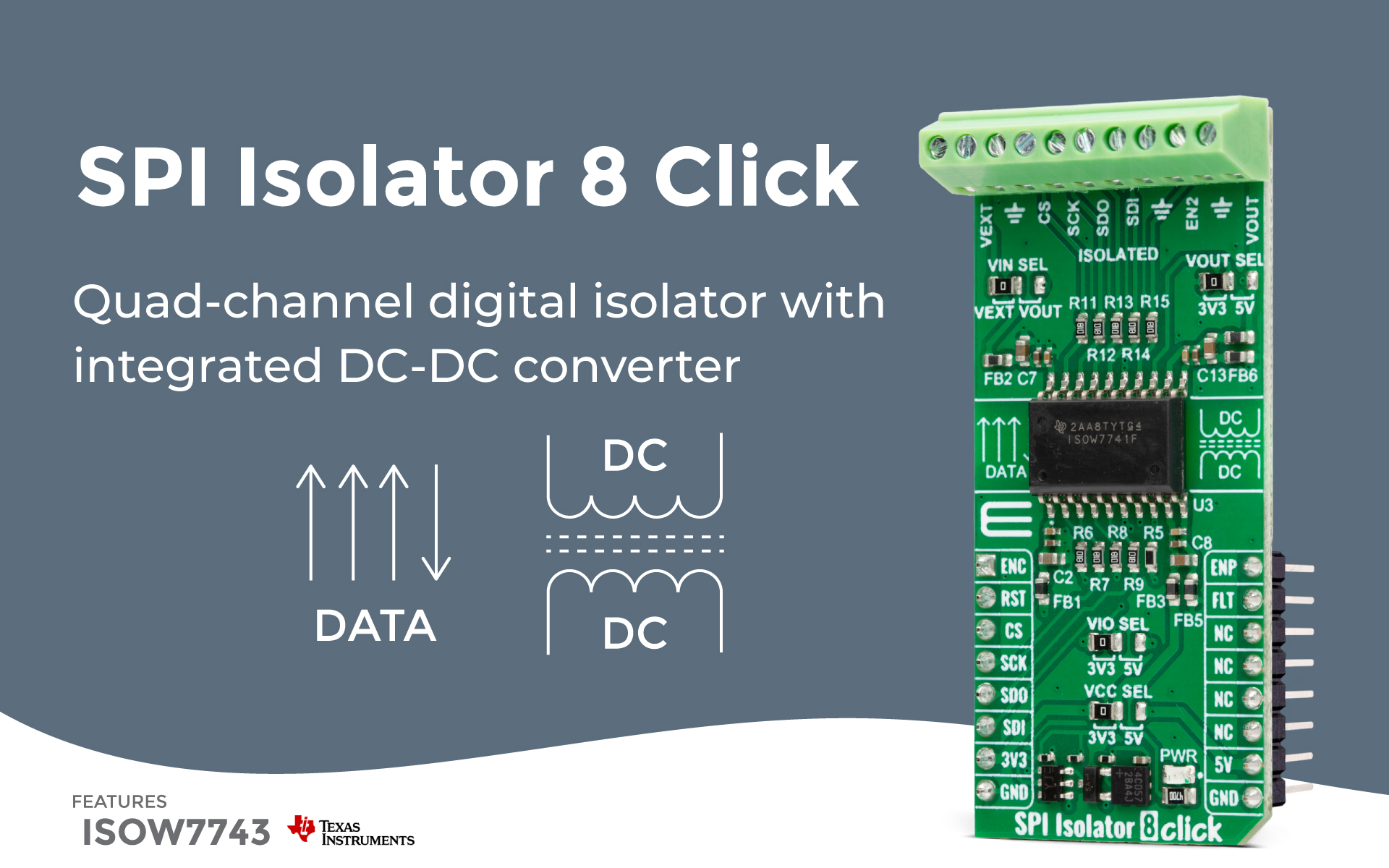 SPI Isolator 8 Click | Blog
