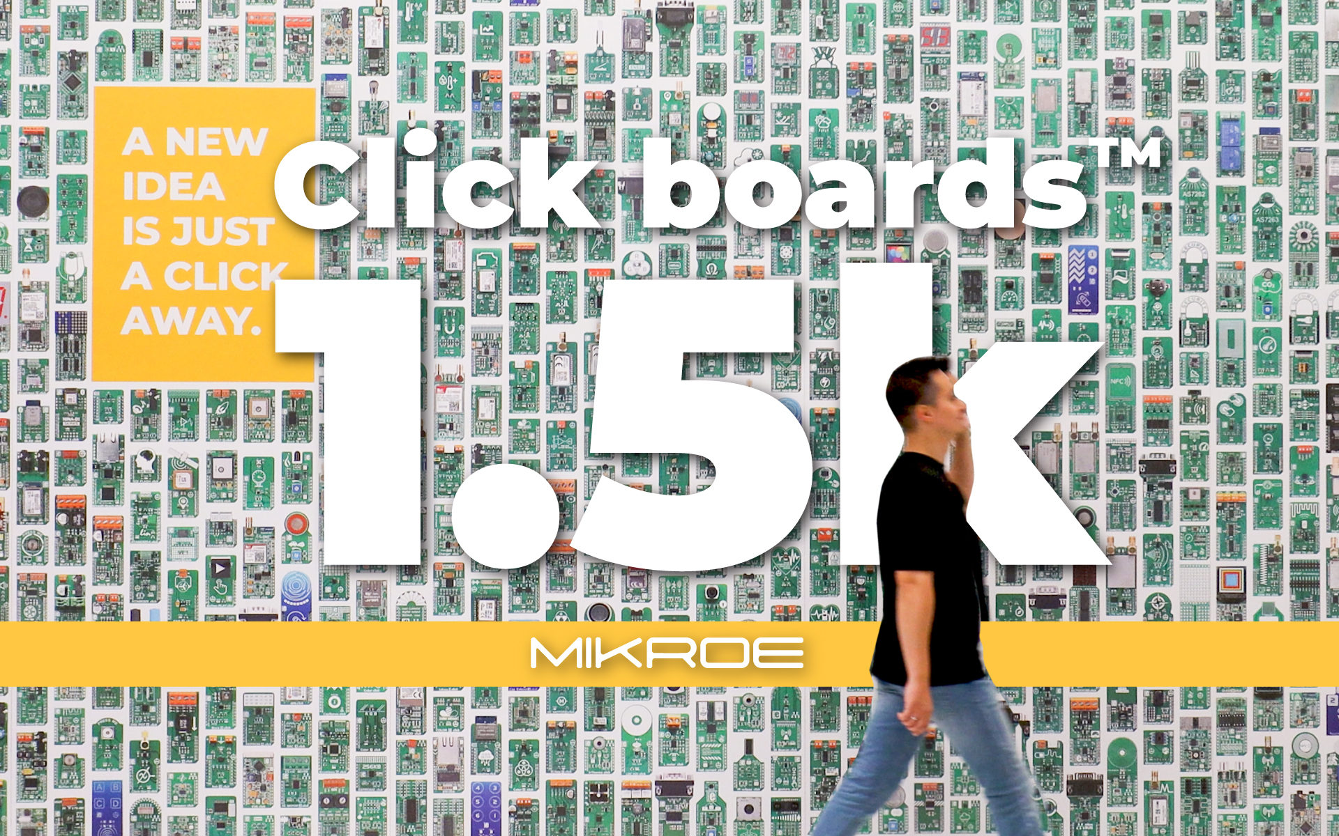 Click boards milestone is on its way!