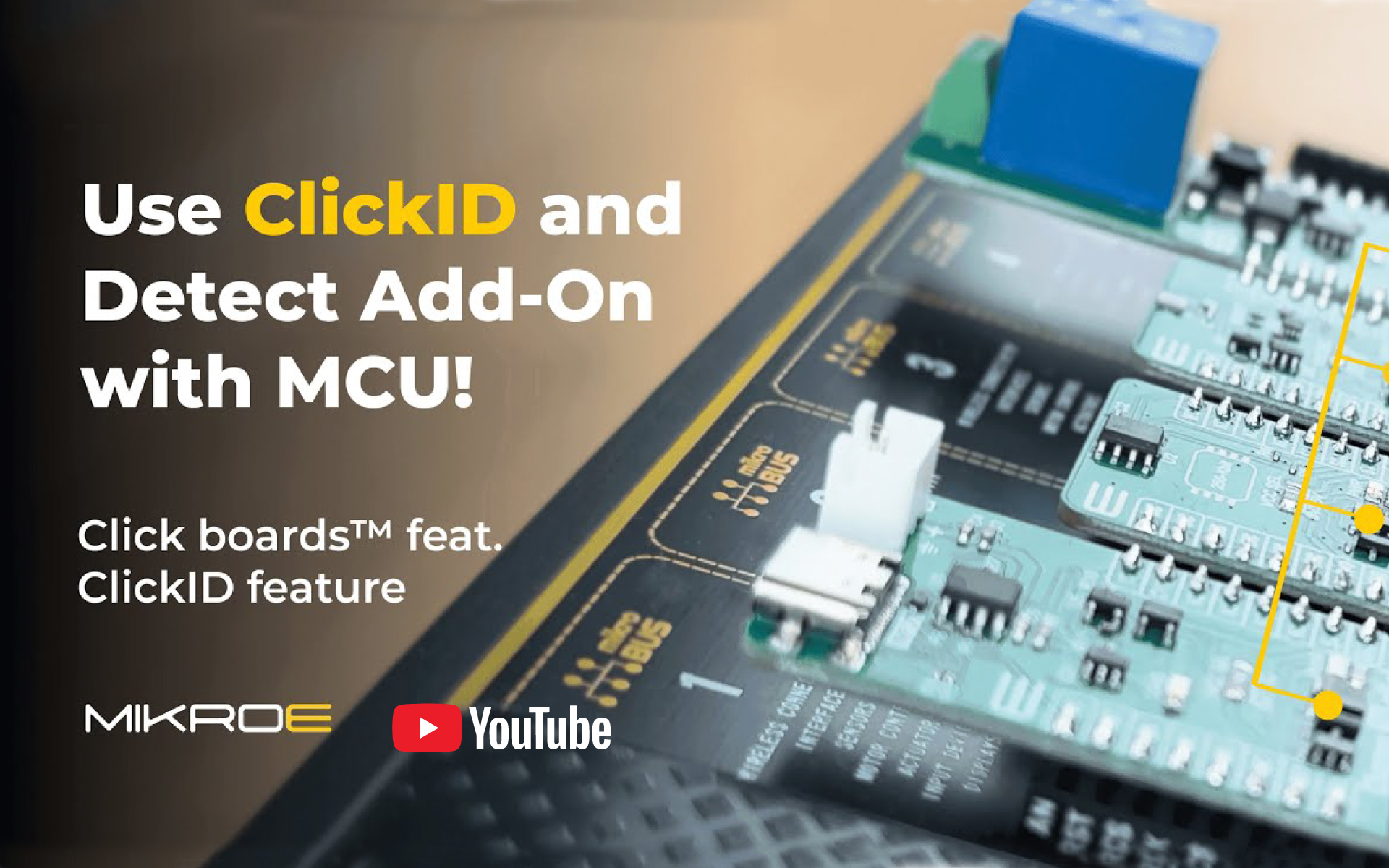 Use ClickID and discover peripherals! But Now With MCU! - MIKROE