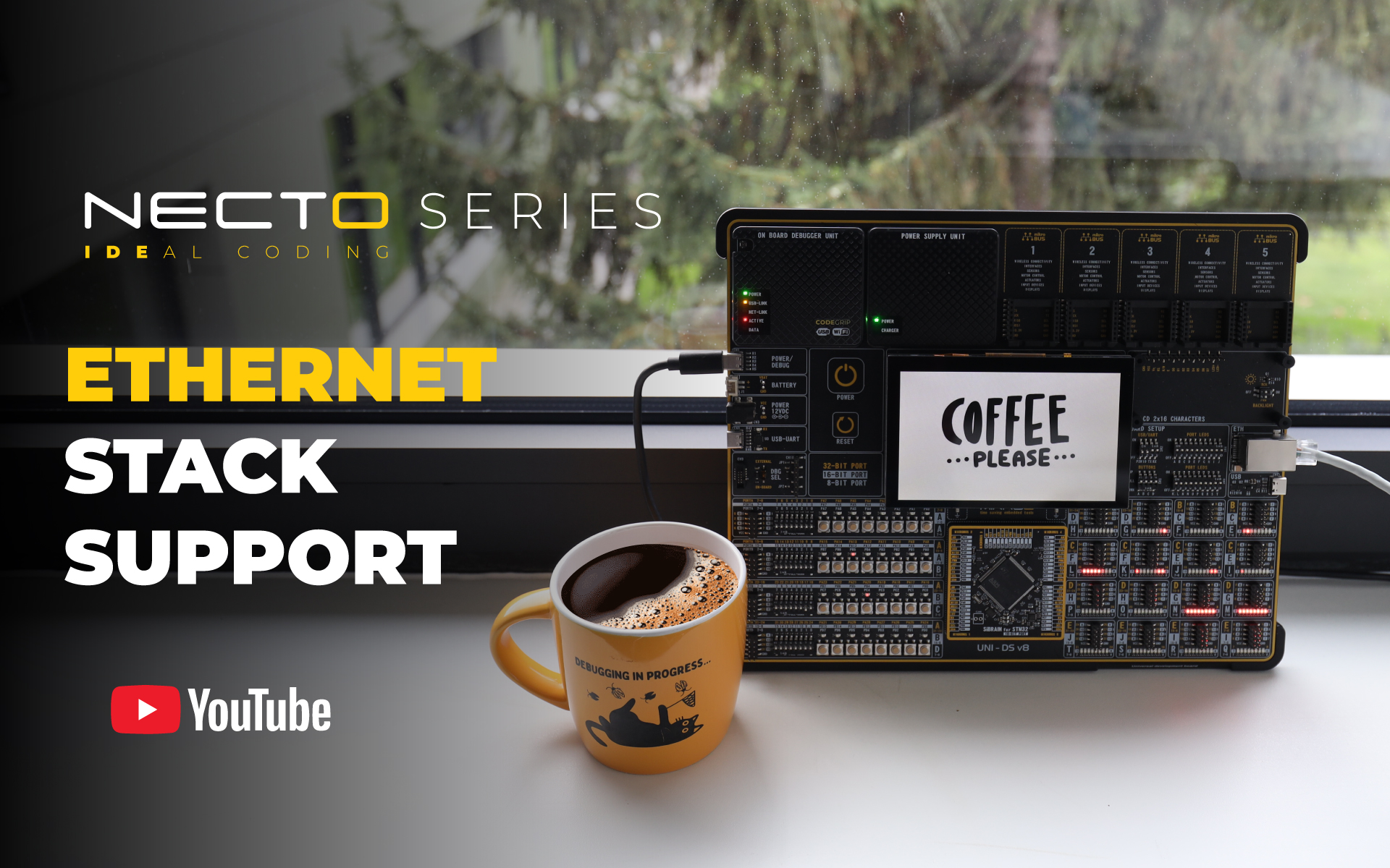 NECTO Has Got Ethernet Stack Supported! - MIKROE