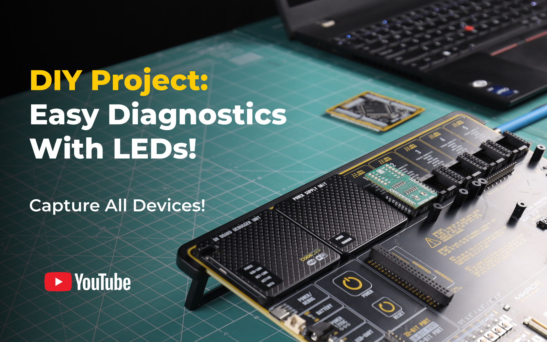 Building The Tool For Logic Level Confirmation! | DIY Embedded Prototype - MIKROE