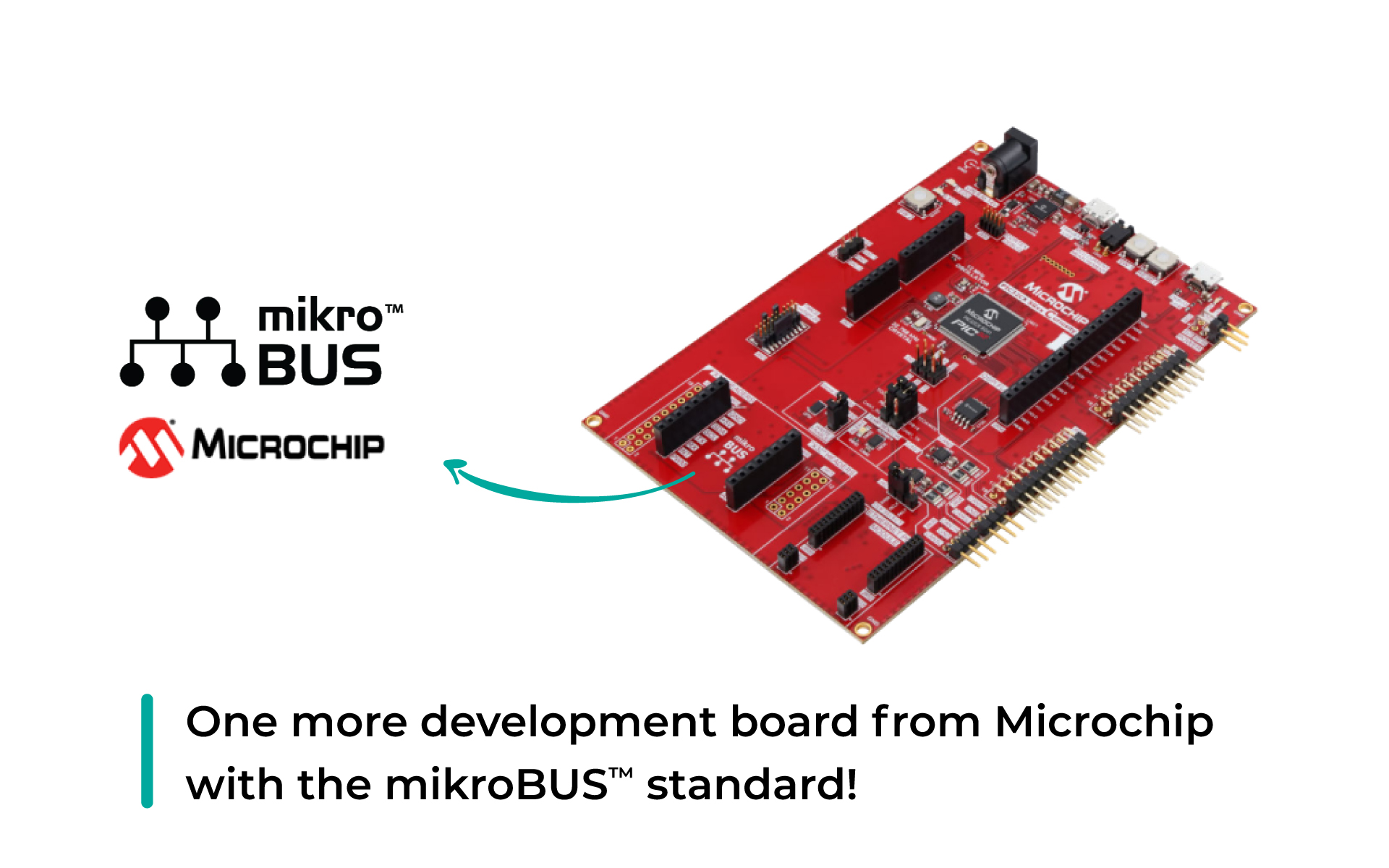 One more Microchip board with mikroBUS™ socket!