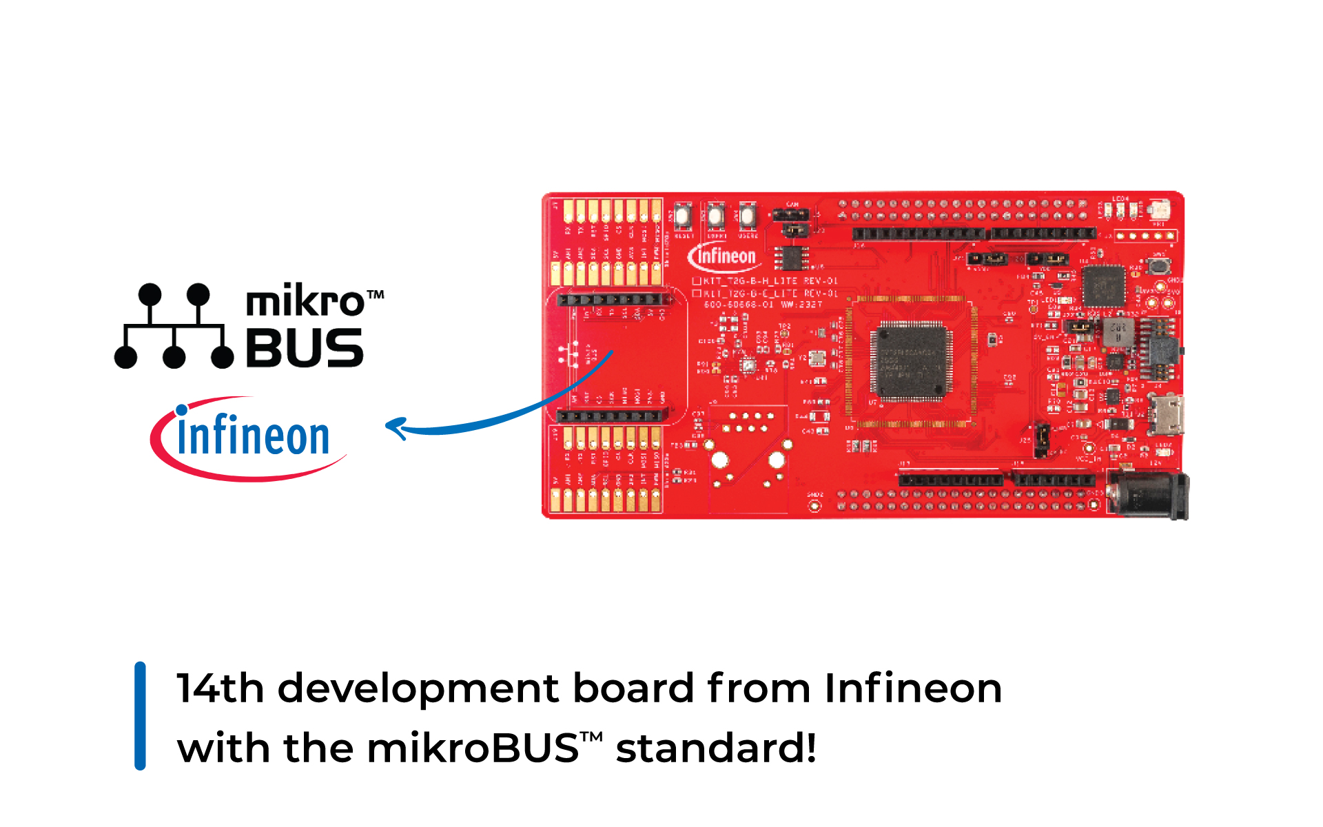 One more Infineon board with mikroBUS™!