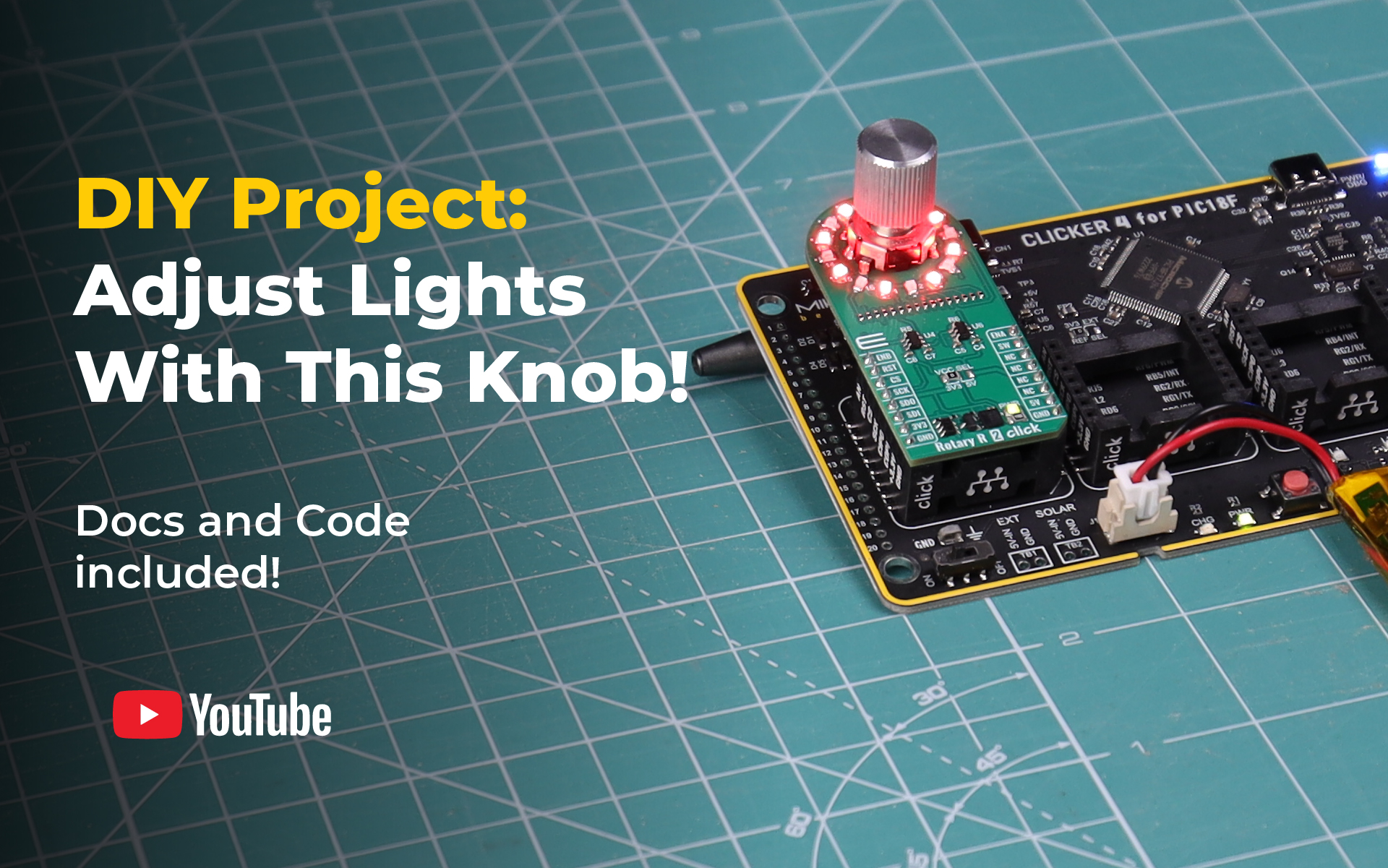 Prototyping Electronic Knob | DIY Embedded Project! - MIKROE