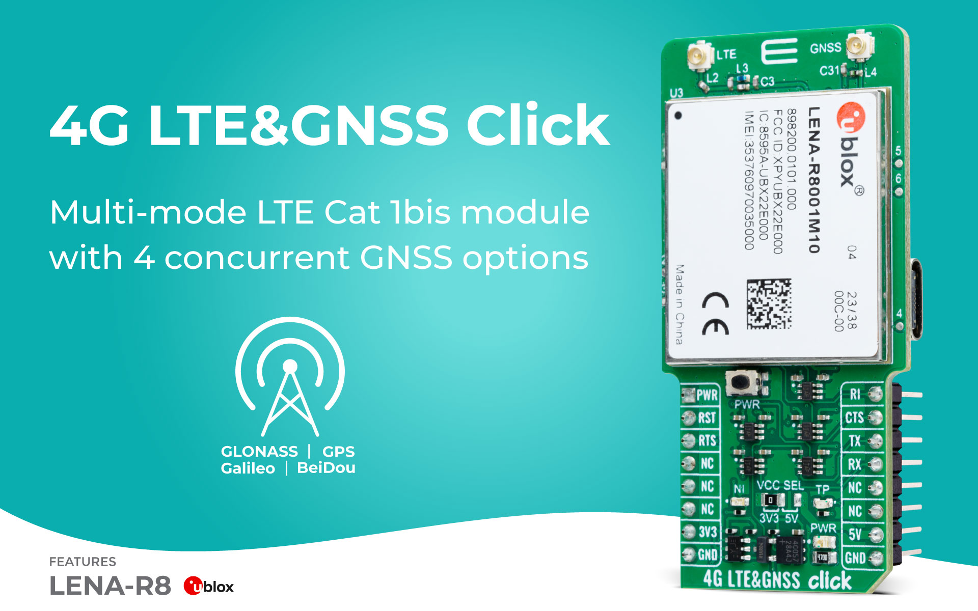 4G LTE&GNSS Click | Blog