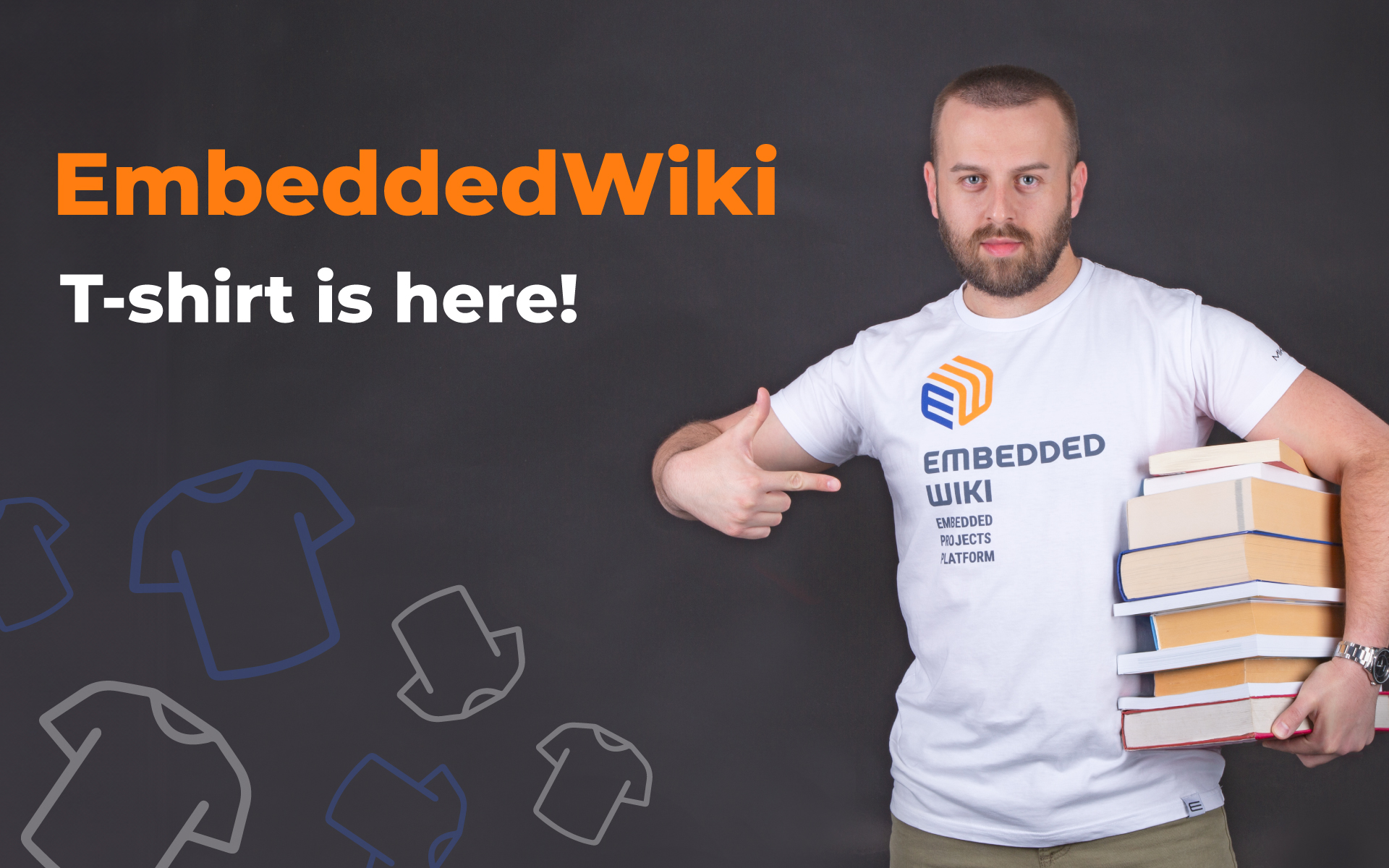 We are bringing one more fashionable MIKROE T-shirt to our collection!