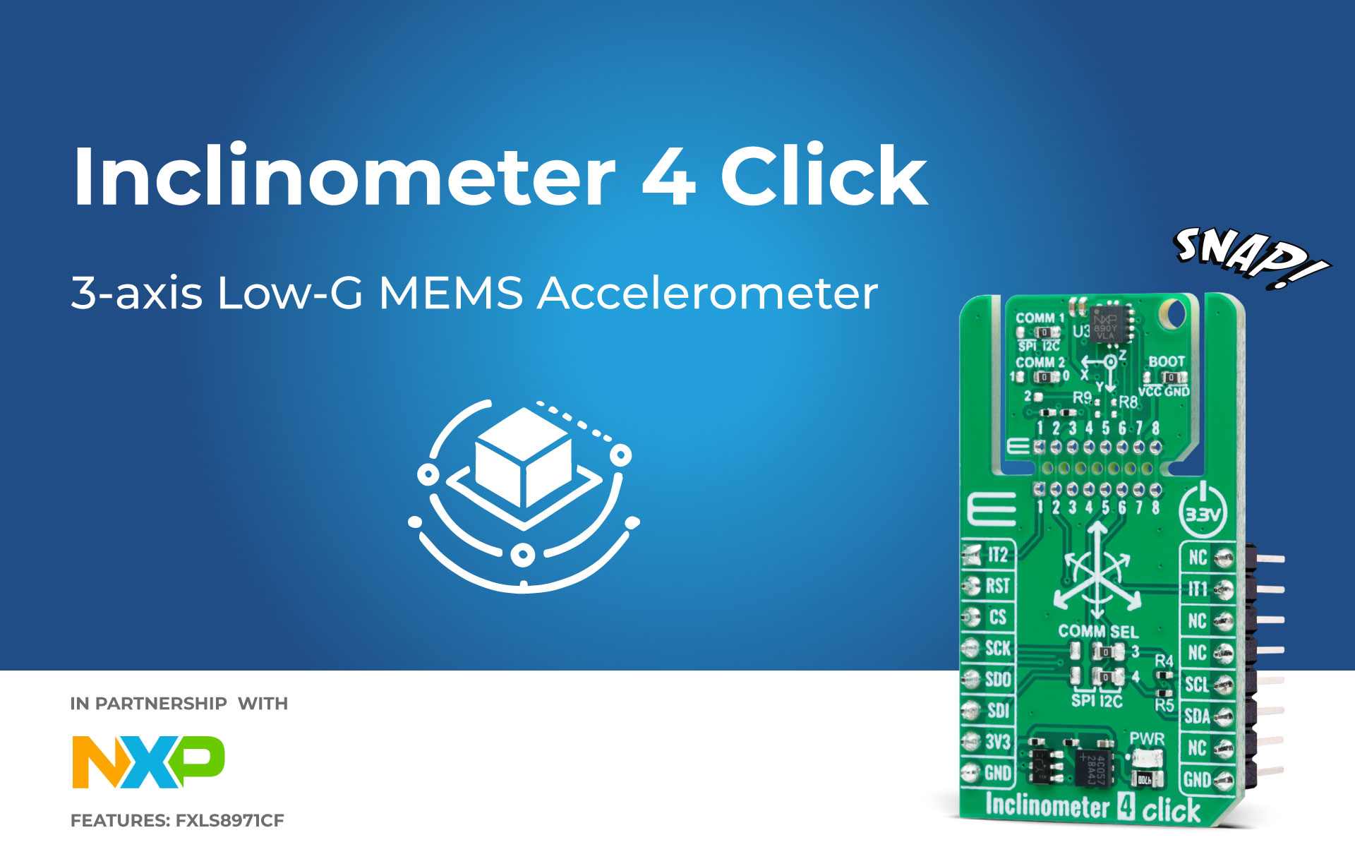 How Inclinometer 4 Click Delivers Precise Tilt and Motion Sensing
