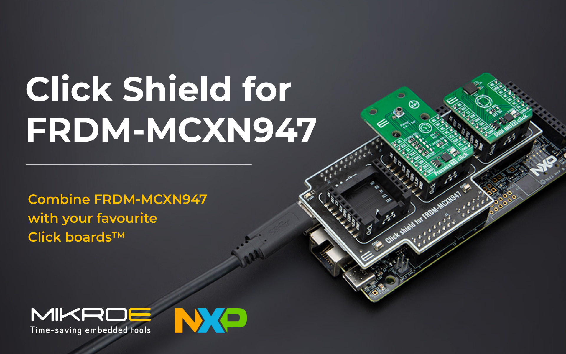 Click Shield for FRDM-MCXN947
