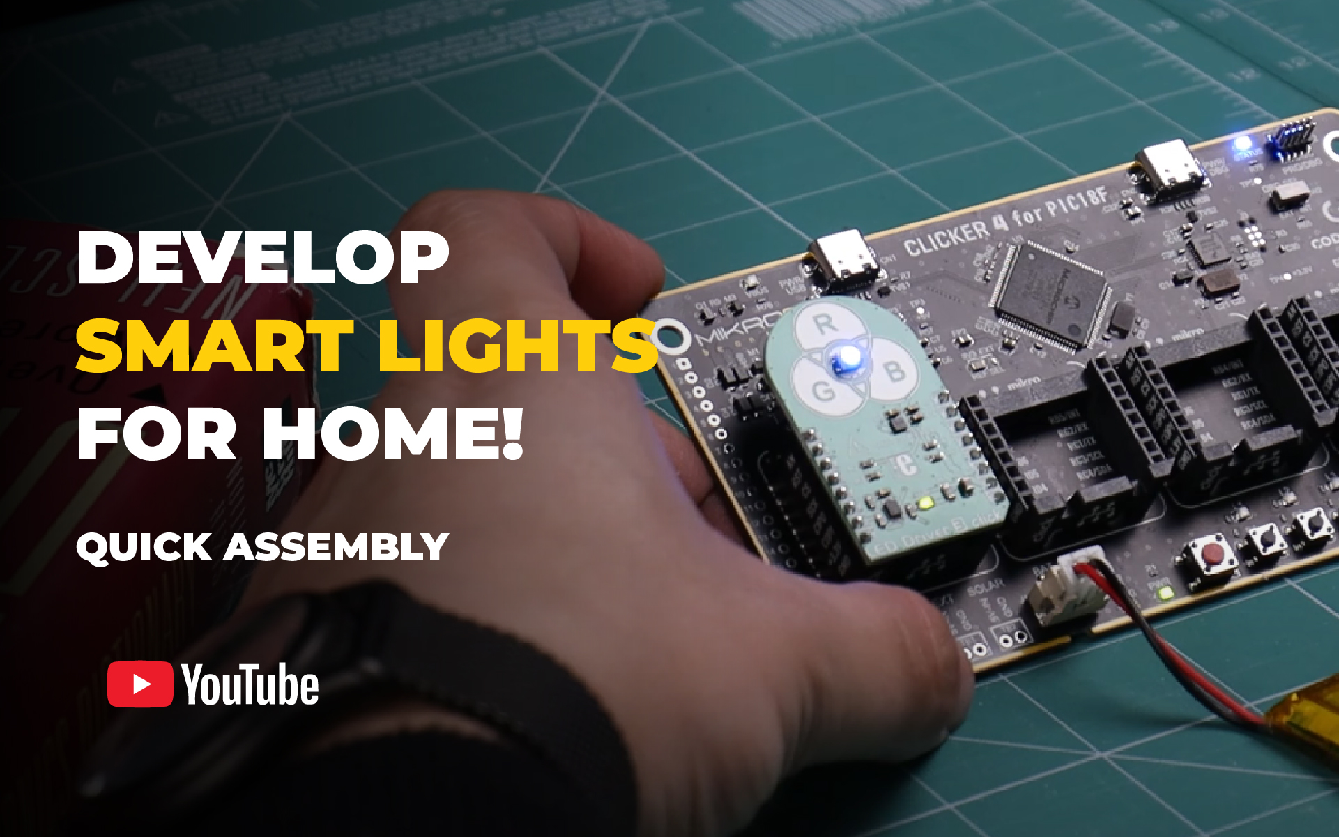 Building Smart Lights! | DIY Embedded Prototype - MIKROE