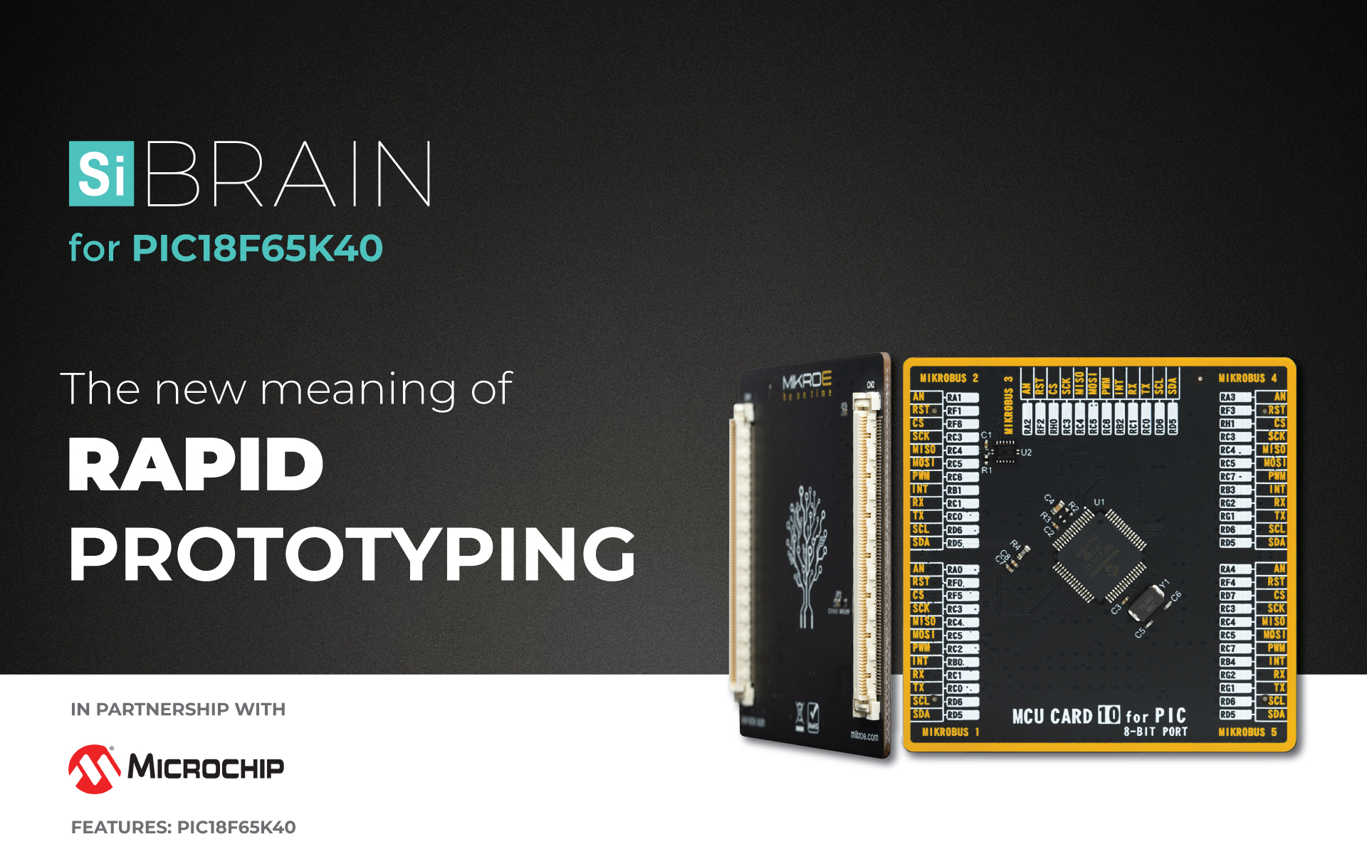 MCU CARD 10 for PIC PIC18F65K40 - advancing the next generation of ...