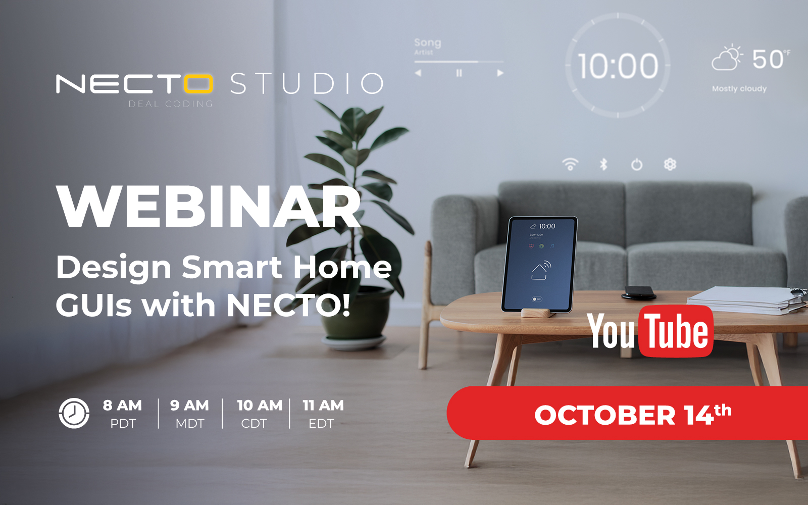 Smart Home Automation: GUI-Centric Control with mikromedia and NECTO Studio - MIKROE
