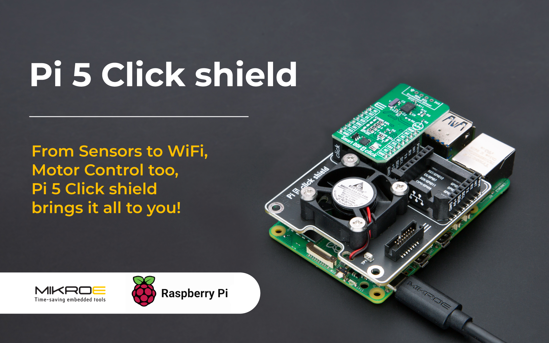 Pi 5 Click Shield