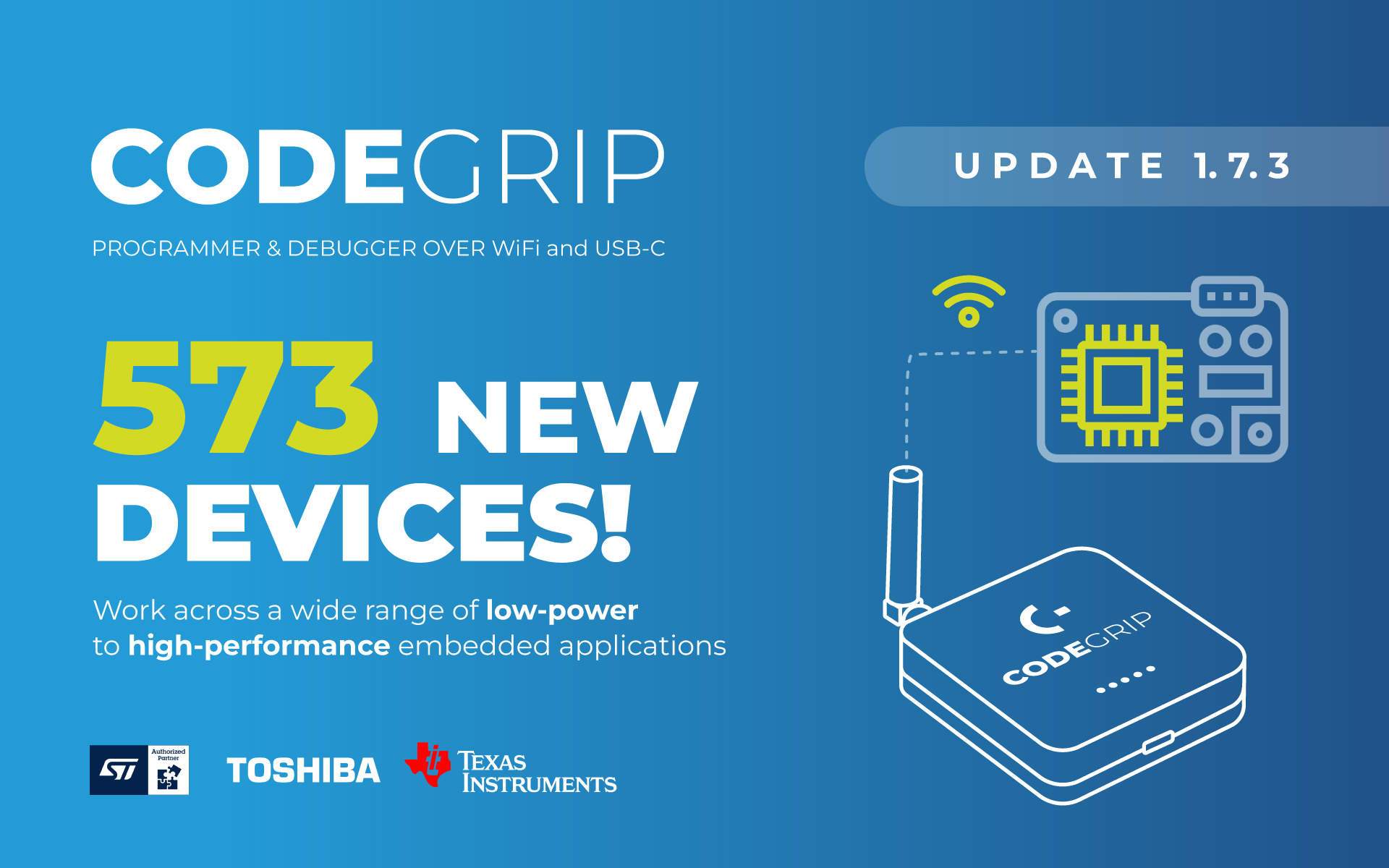 CODEGRIP Update 1.7.3 - MIKROE